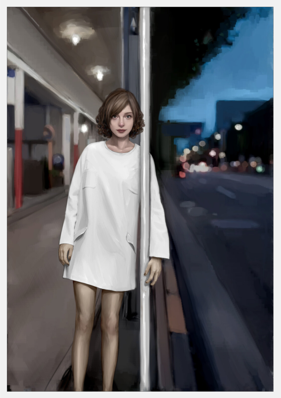 ArtStation - Foreigner Girl