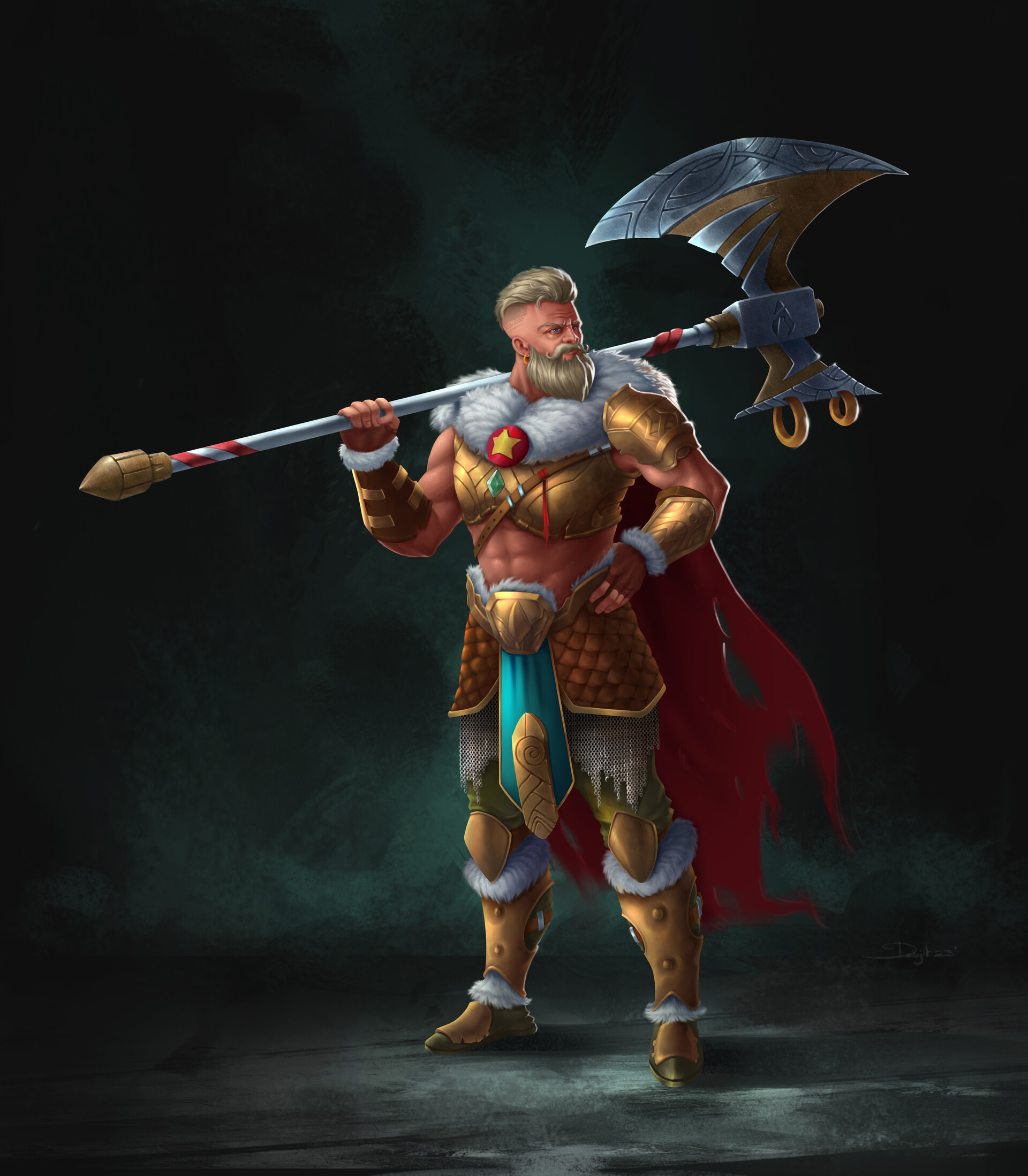 ArtStation - ARVID THE LAST GUARDIAN