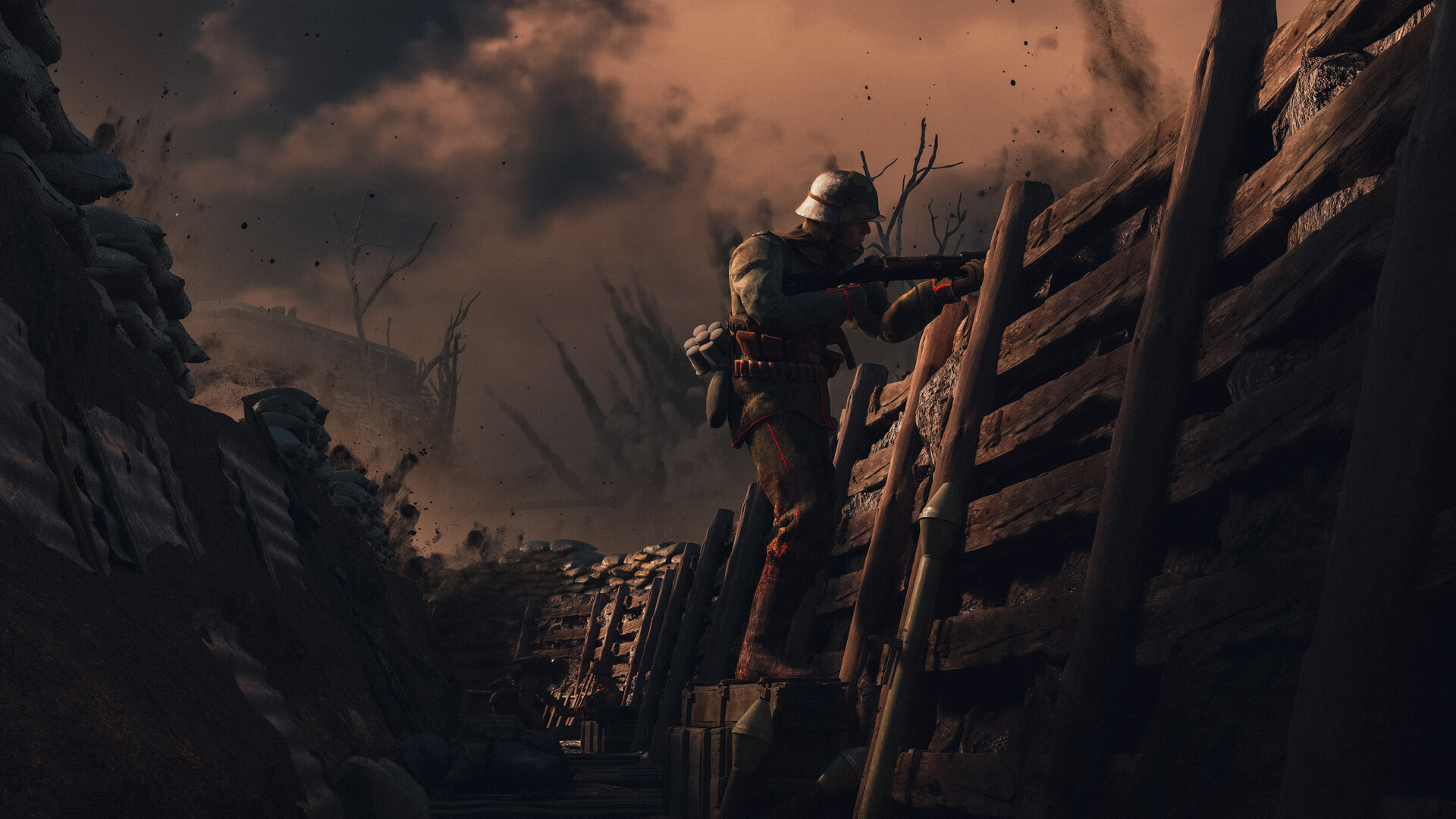 ArtStation - Trenches | WWII