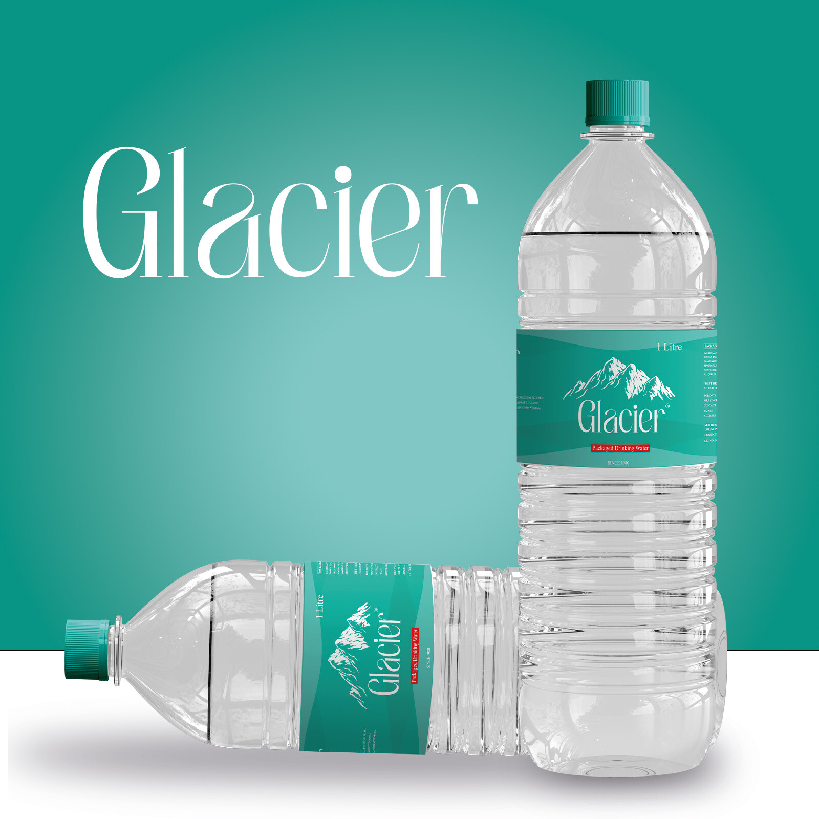 ArtStation - Product_packaging Water Bottle