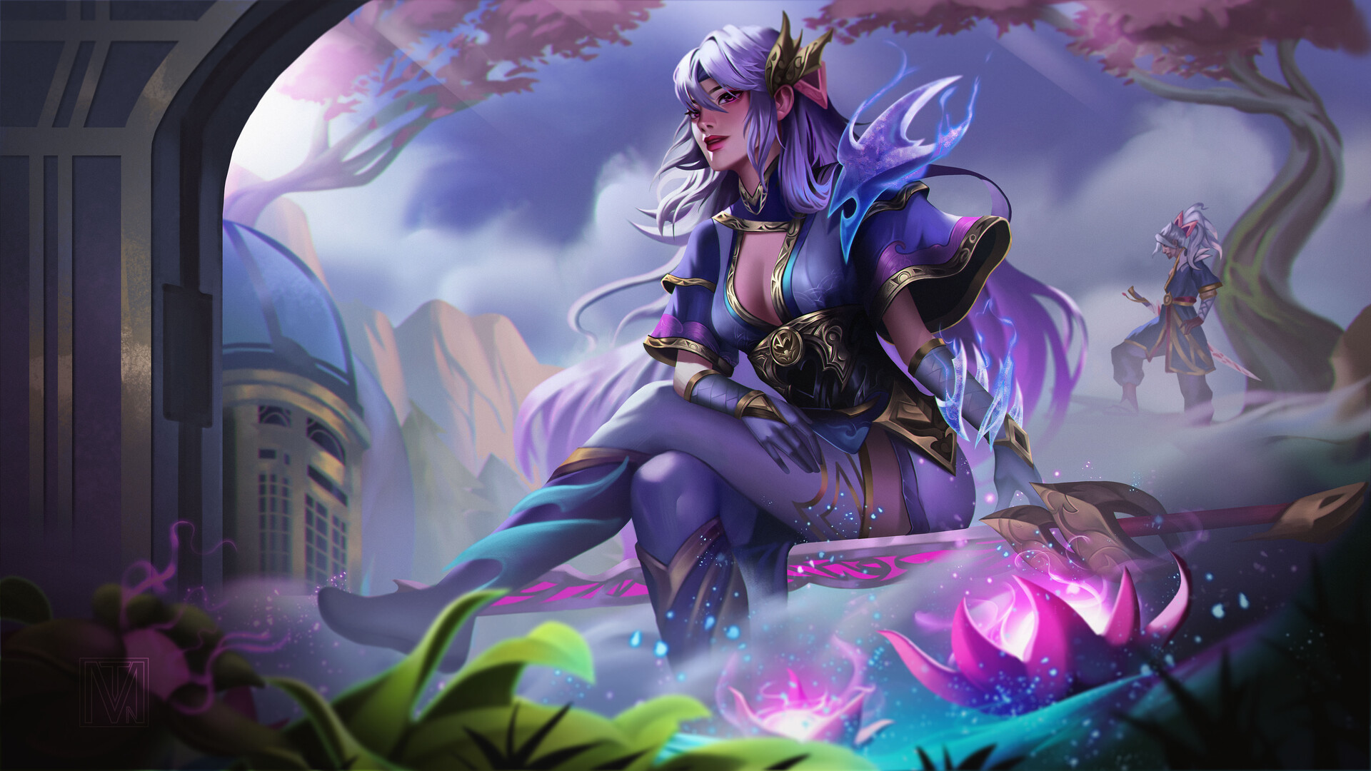 ArtStation - Fiora Spirit Blossom fanmade