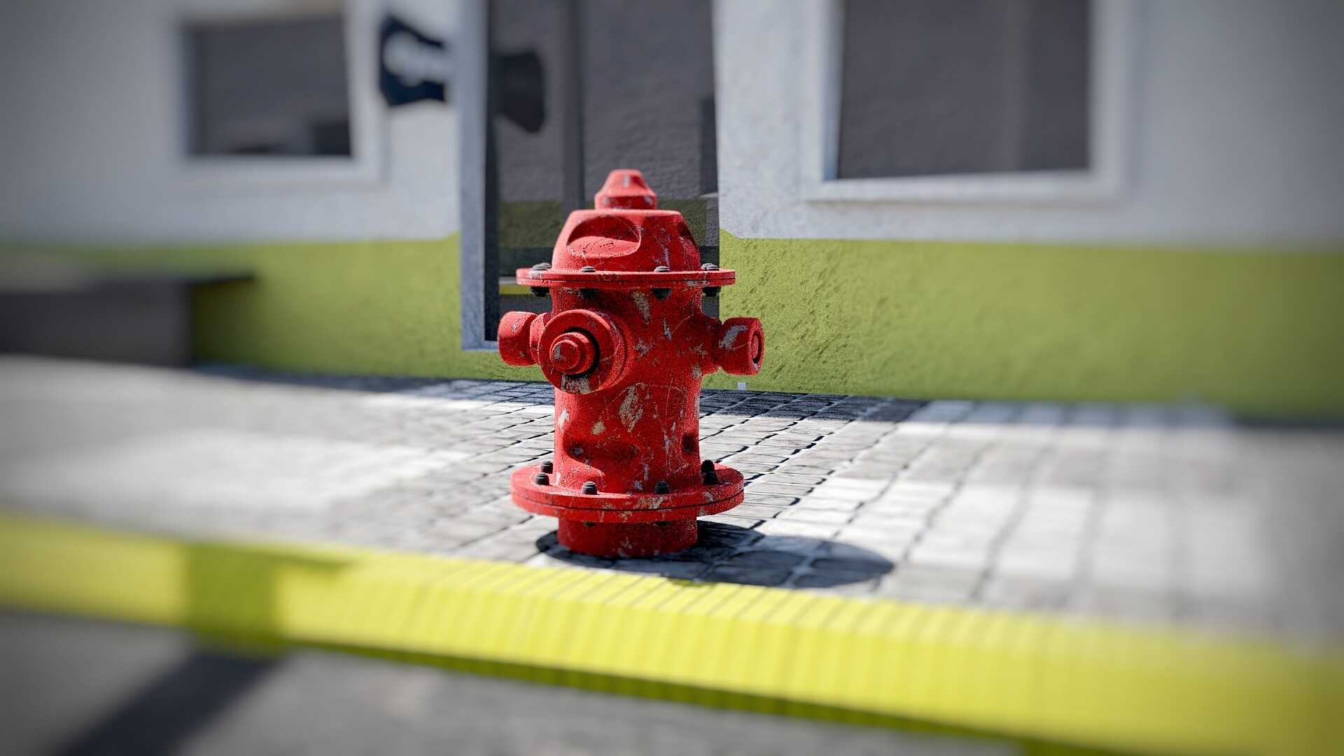 ArtStation - Hydrant Detail Texturing