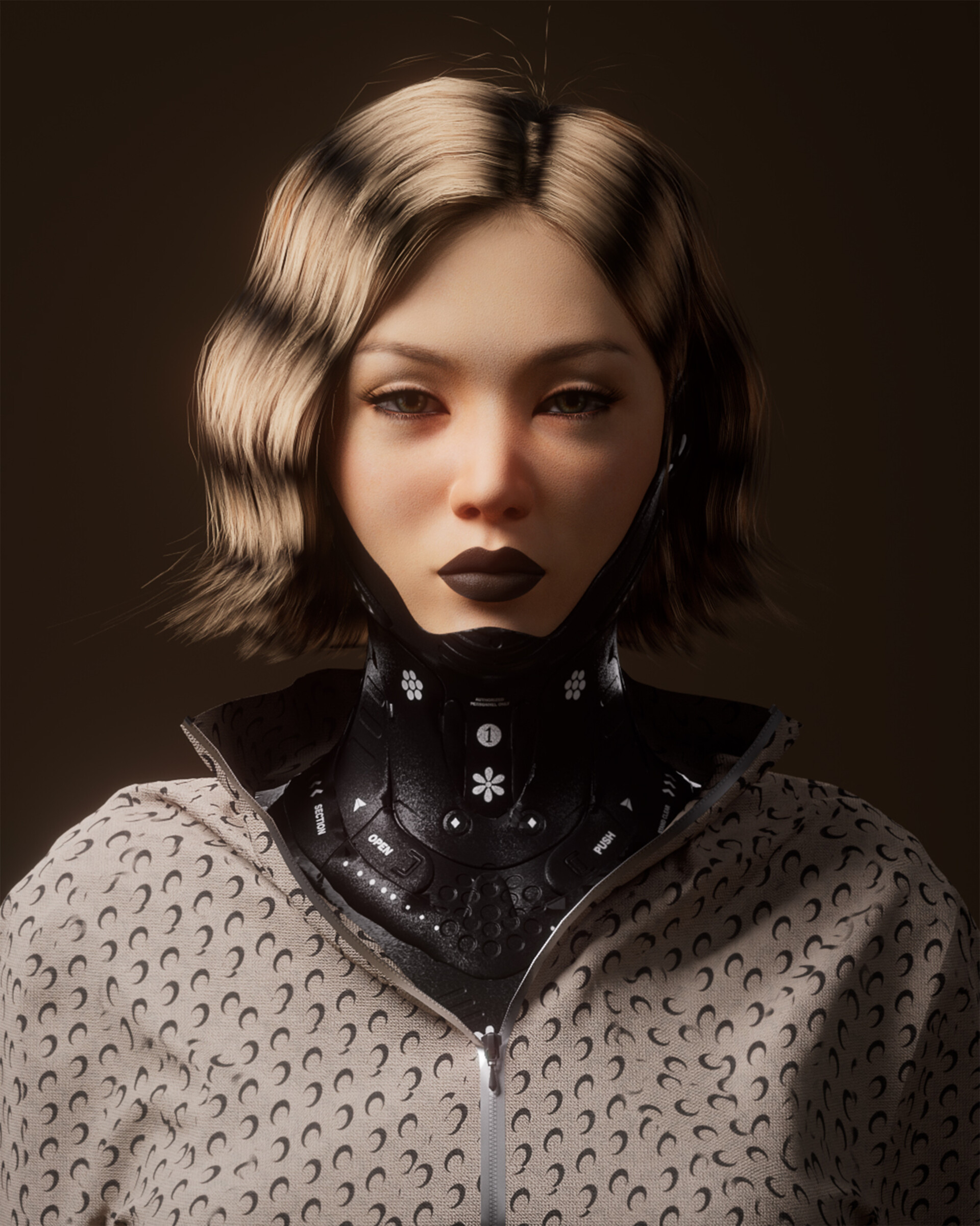 ArtStation - DIGITAL HUMAN SERIES "CYBERBORG"