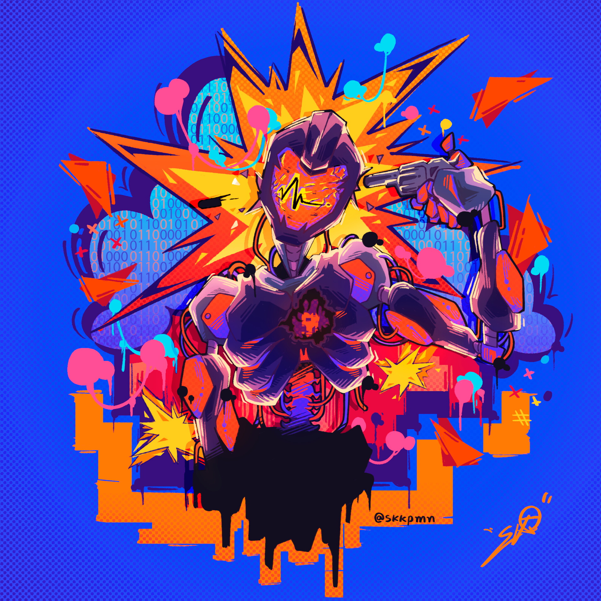 ArtStation - Do Robots Dream of Suicide?