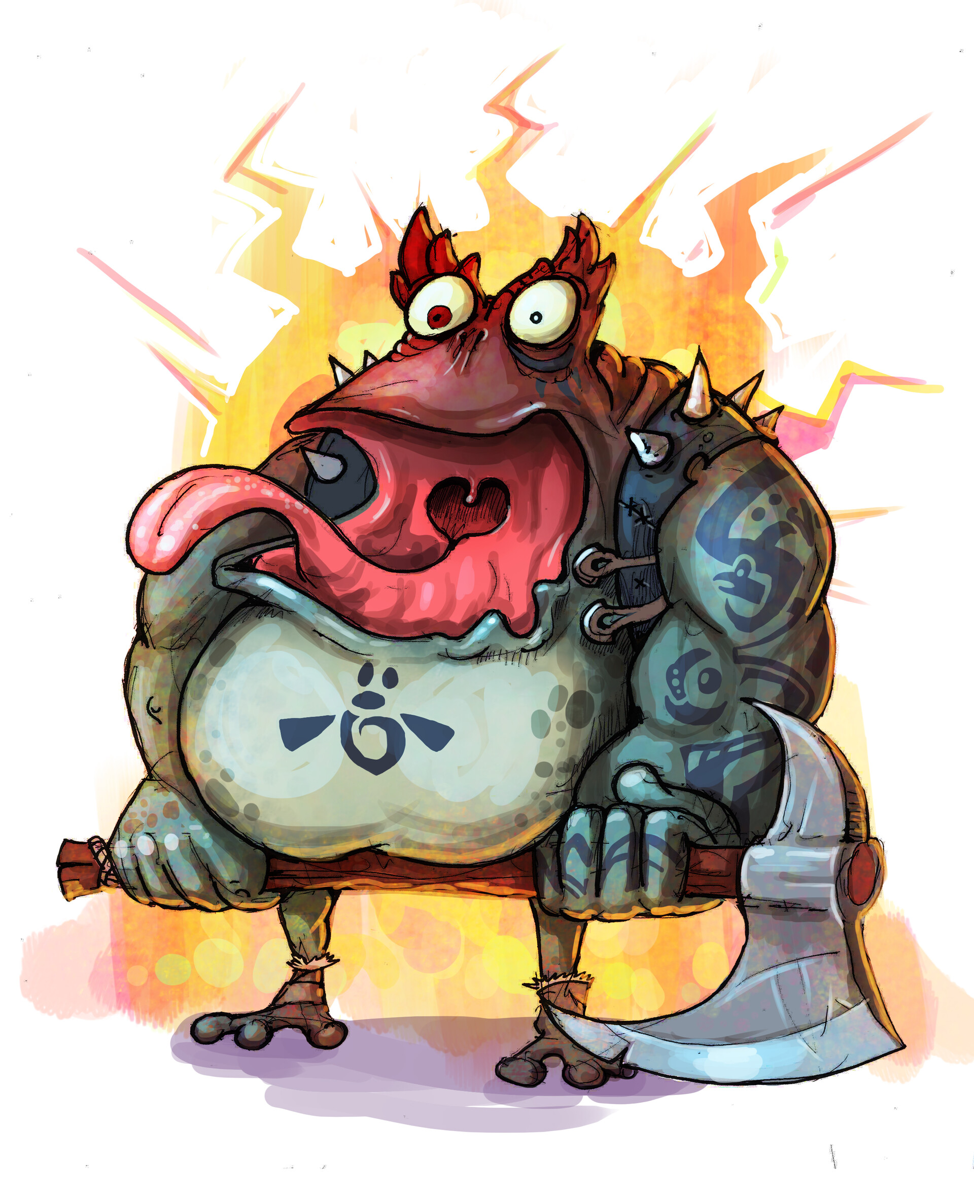 ArtStation - Barbarian toad
