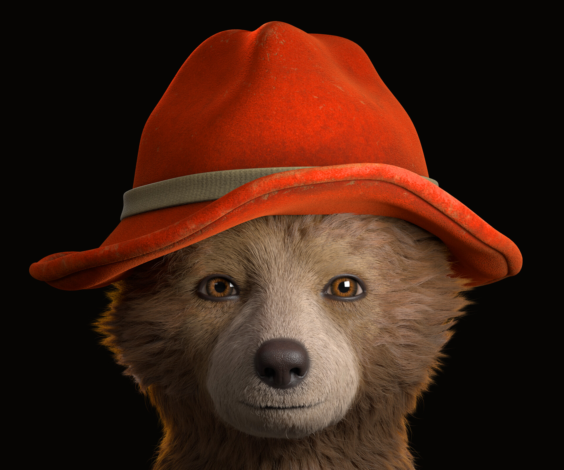 ArtStation - Paddington Bear - Fan Art