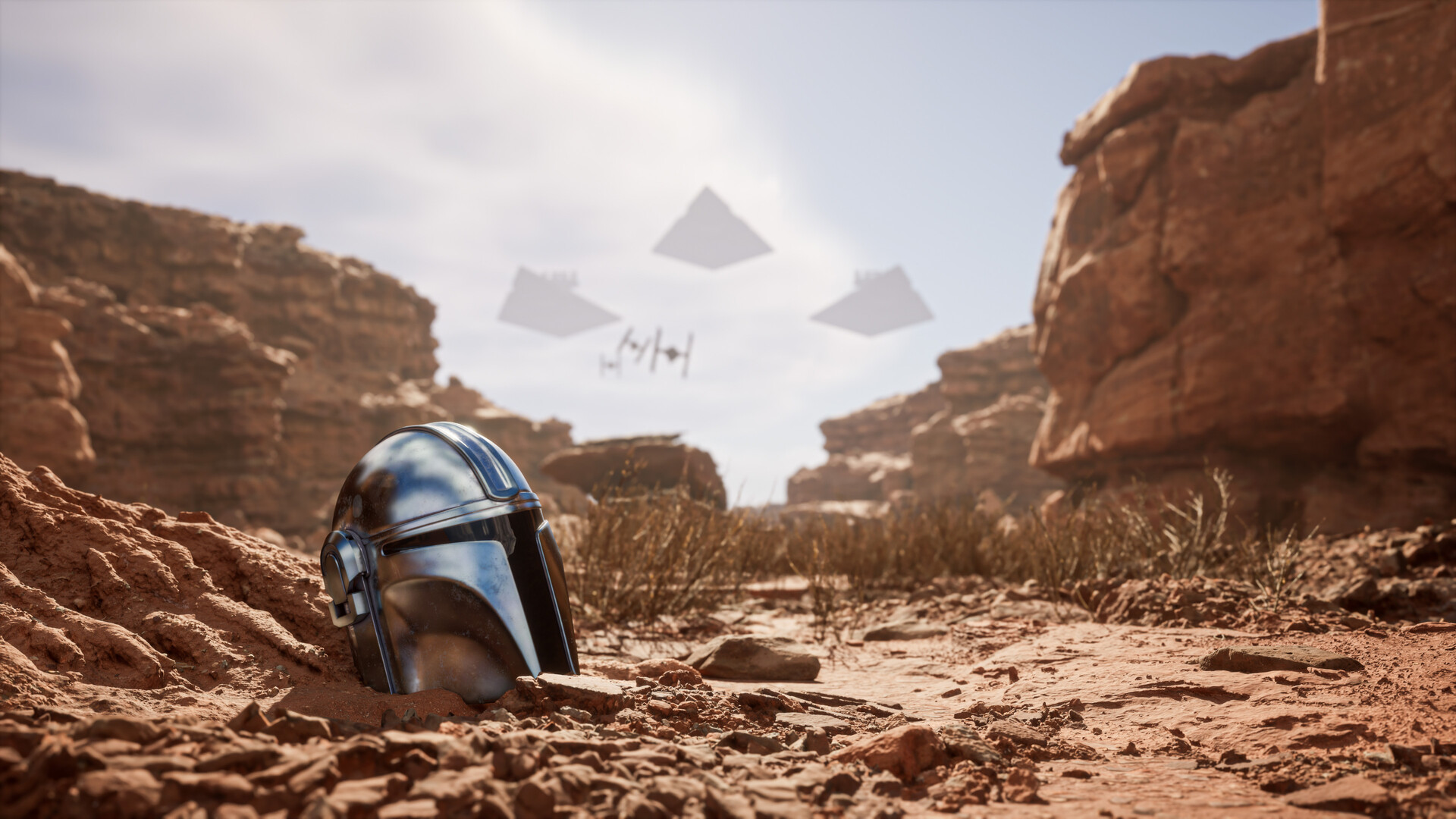 ArtStation - Mandalorian Helmet modeling and rendering