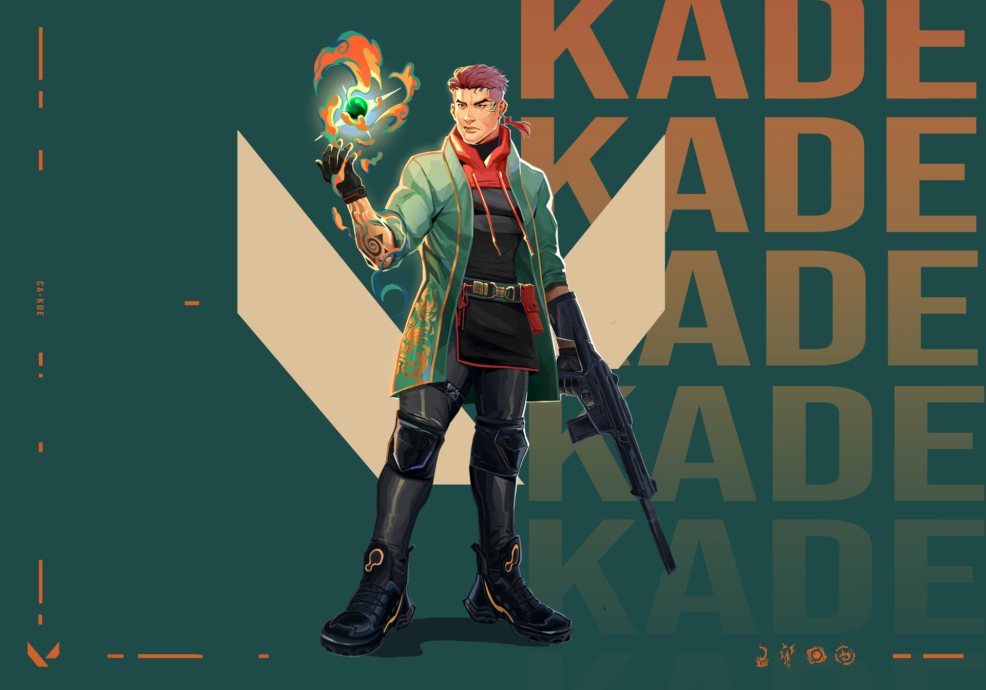 ArtStation - Valorant Fan Concept: KADE