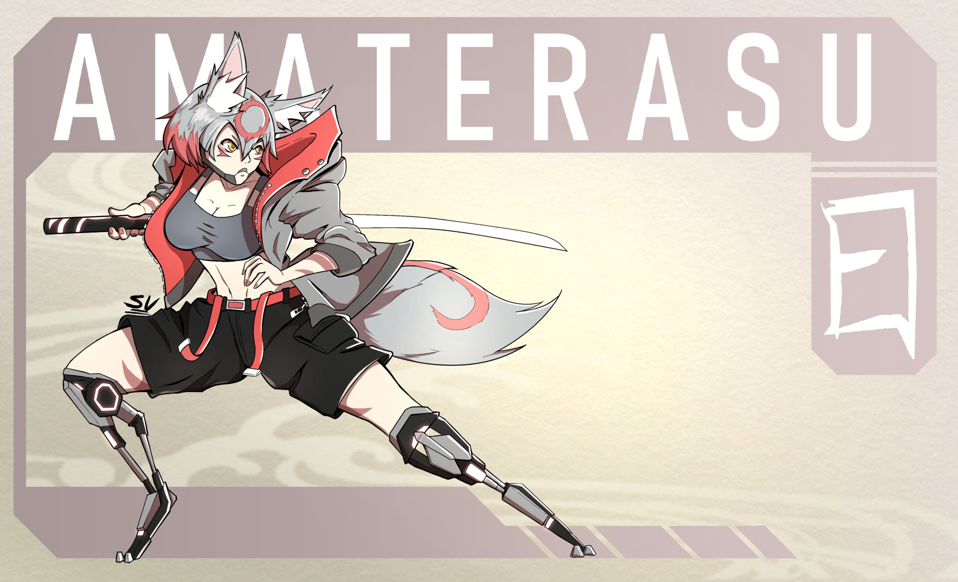 ArtStation - Amaterasu / @ArtDeiTech Raffle Entry