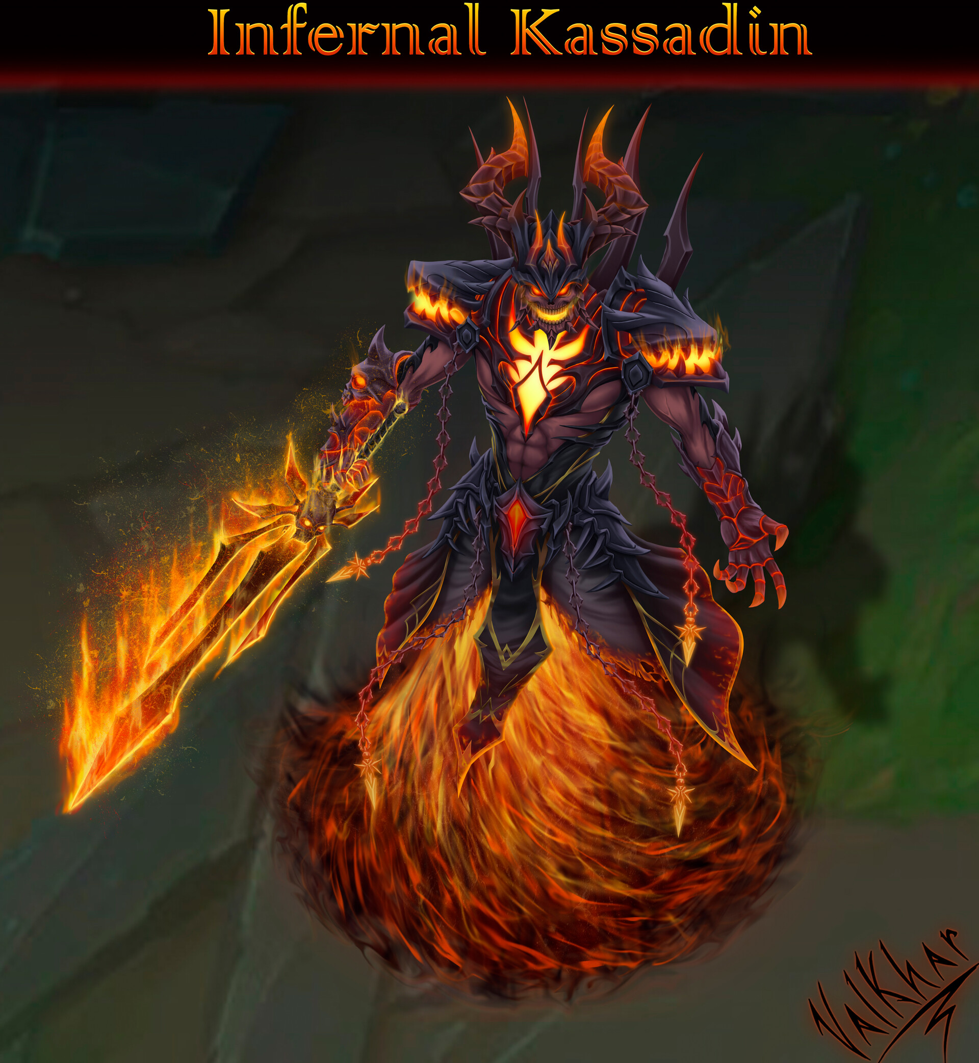 ArtStation - Infernal Kassadin