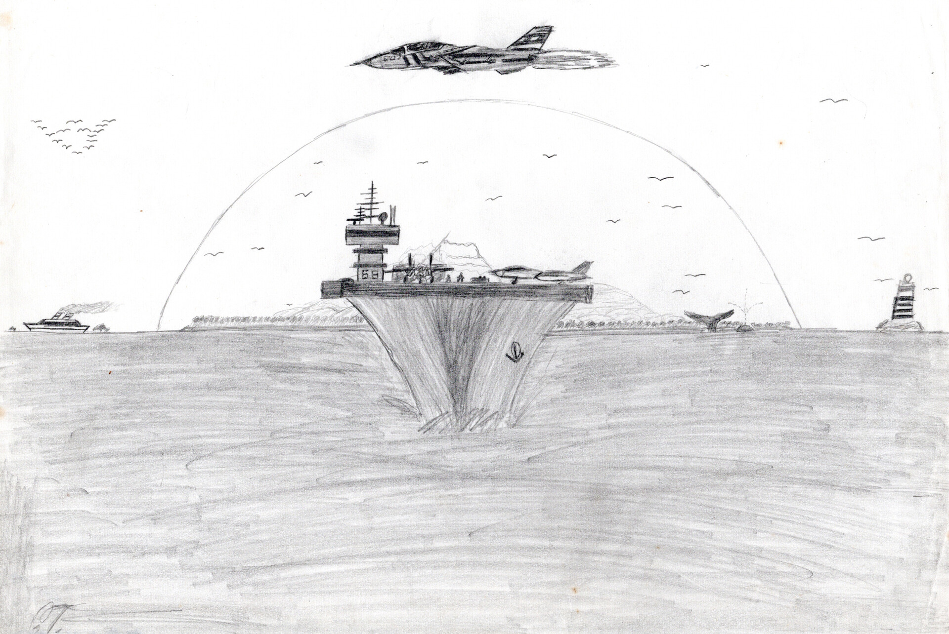 ArtStation - Aircraft Carrier