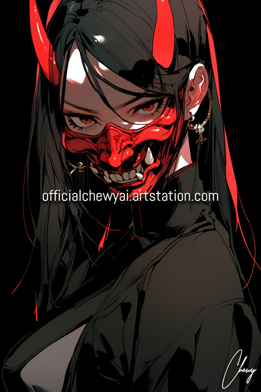 ArtStation - Menpo Mask Girls