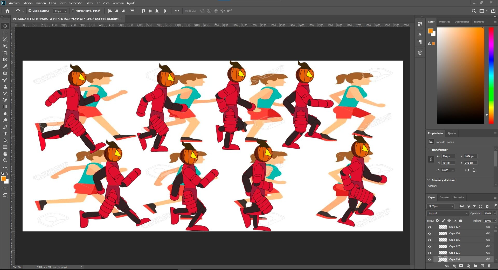 ArtStation - "VAMOS A PROBAR LAS ANIMACIONES 2D ( para portafolio ...