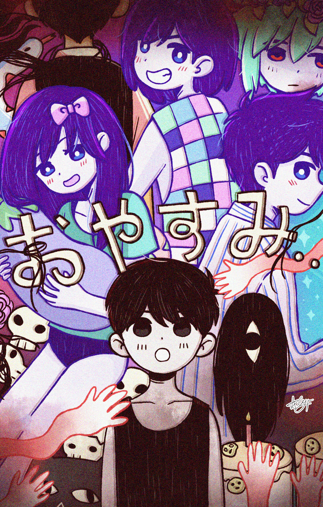 ArtStation - Coloring and Redraw of Omori