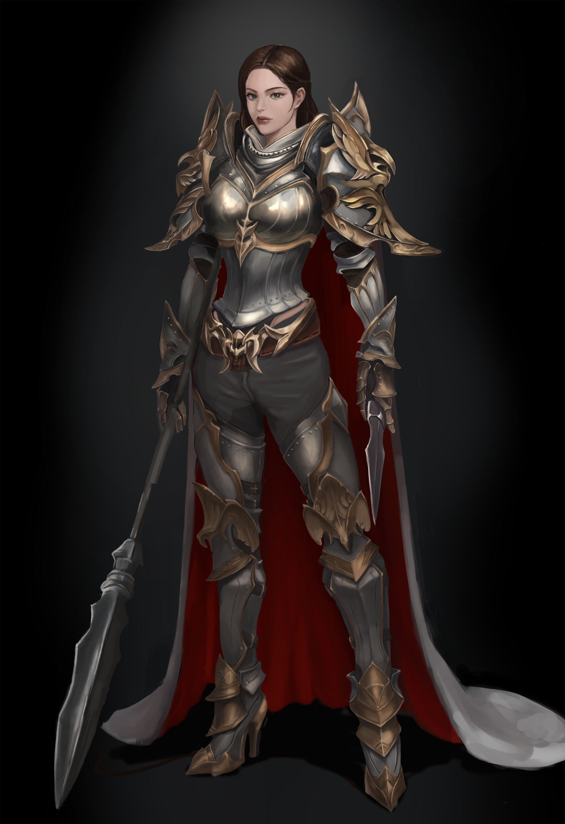ArtStation - female knight