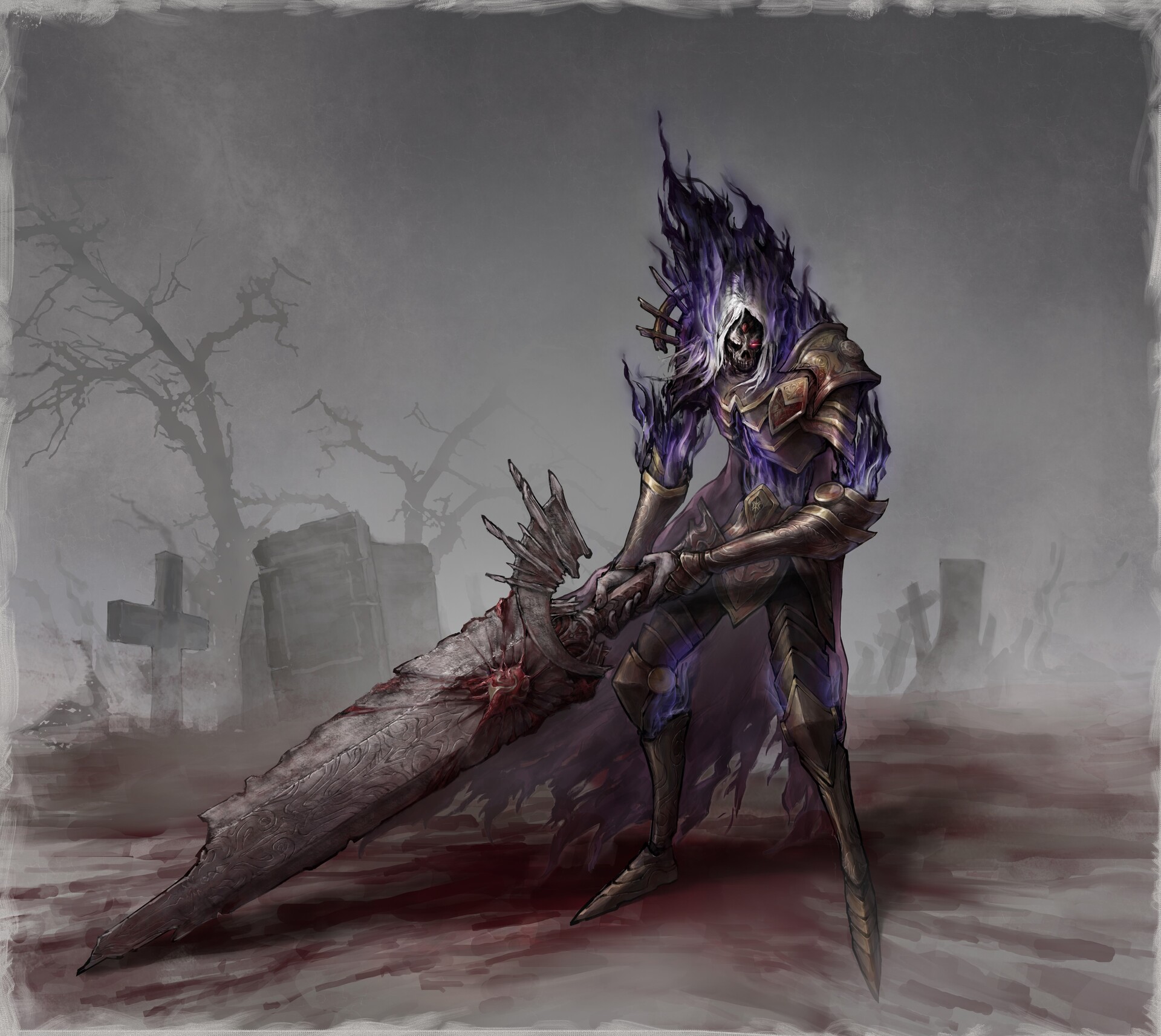 ArtStation - character-[Undead Knight - Weimir]