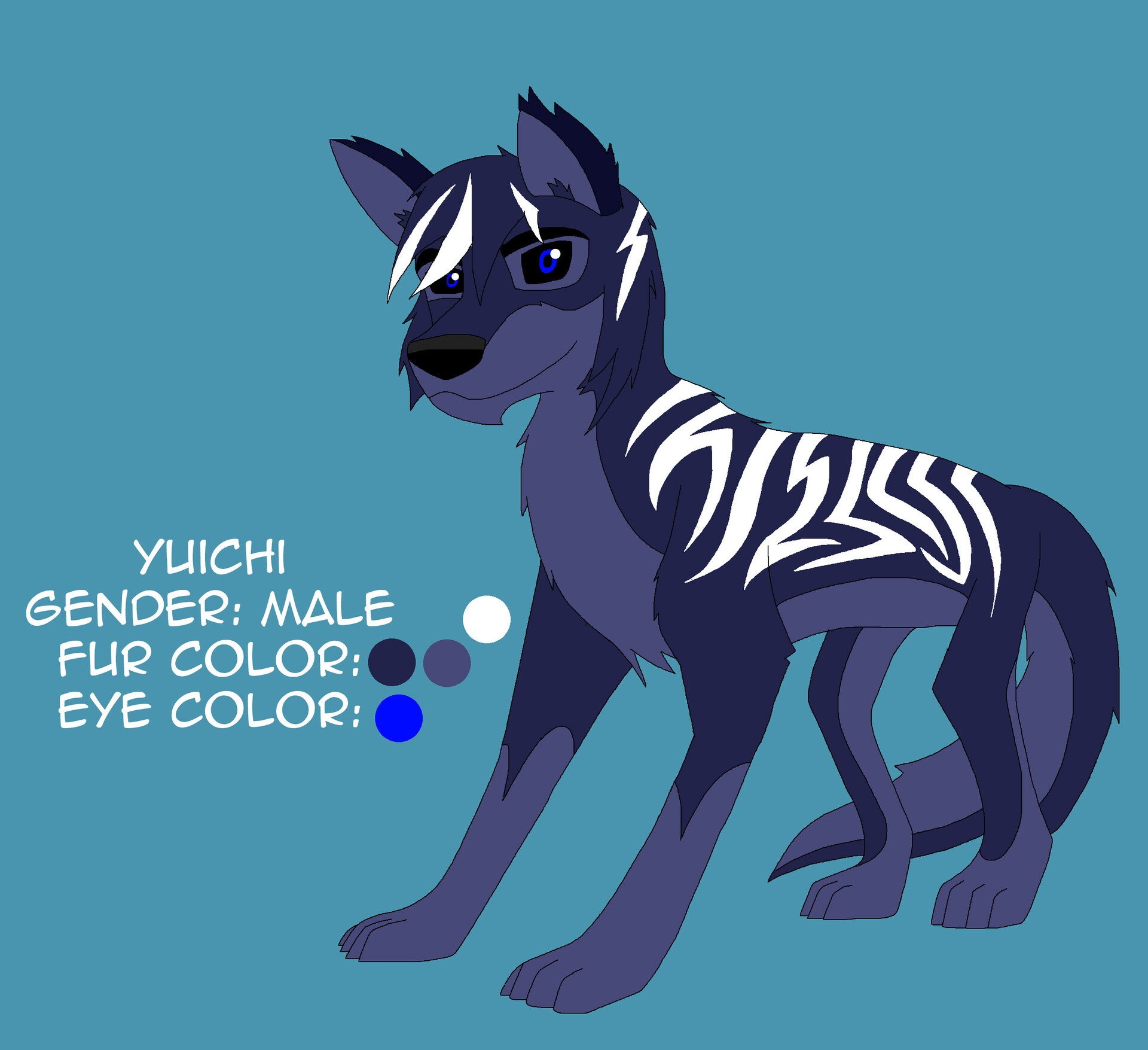 ArtStation - Yuichi (Japanese Wolf (OC))