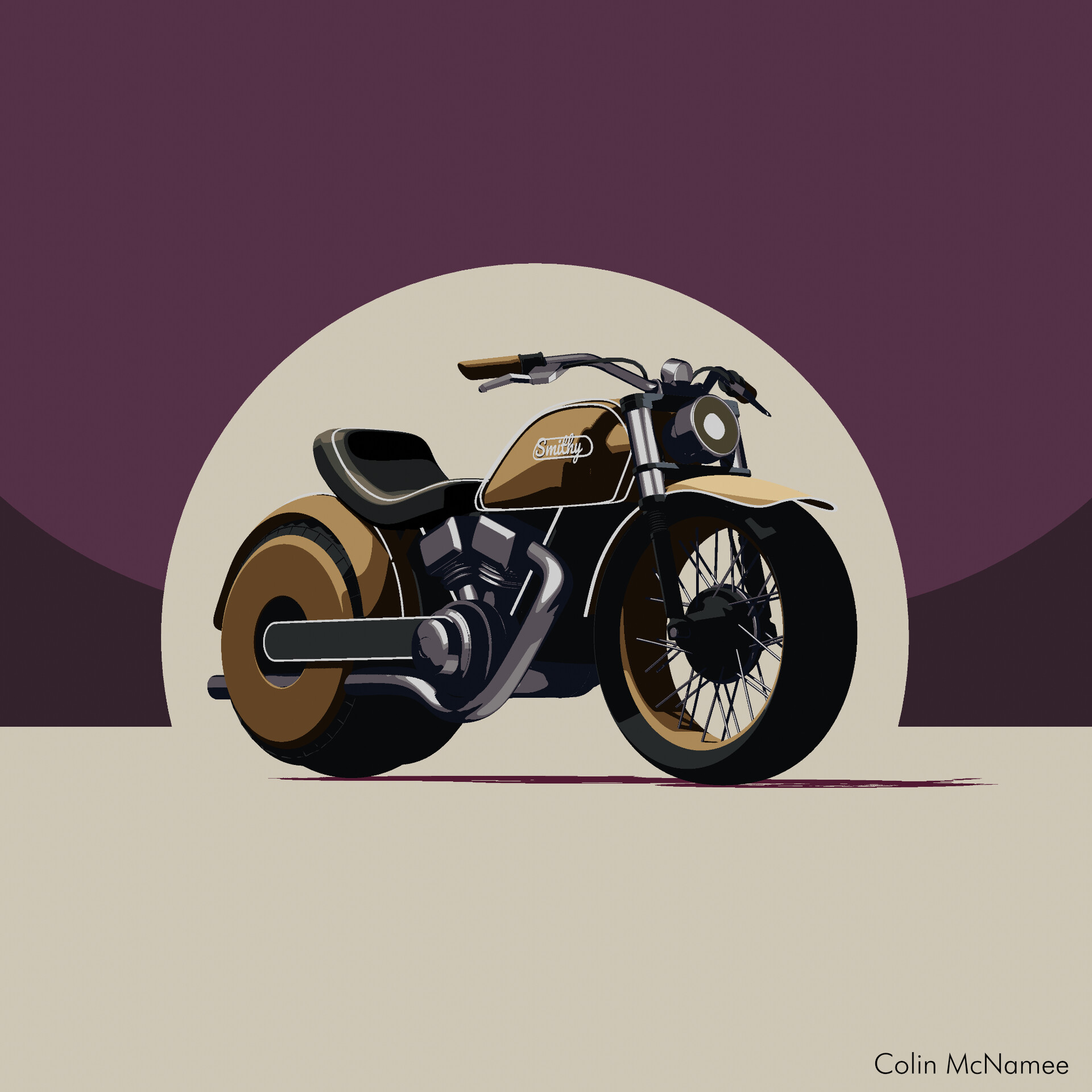 ArtStation - Motorcycle
