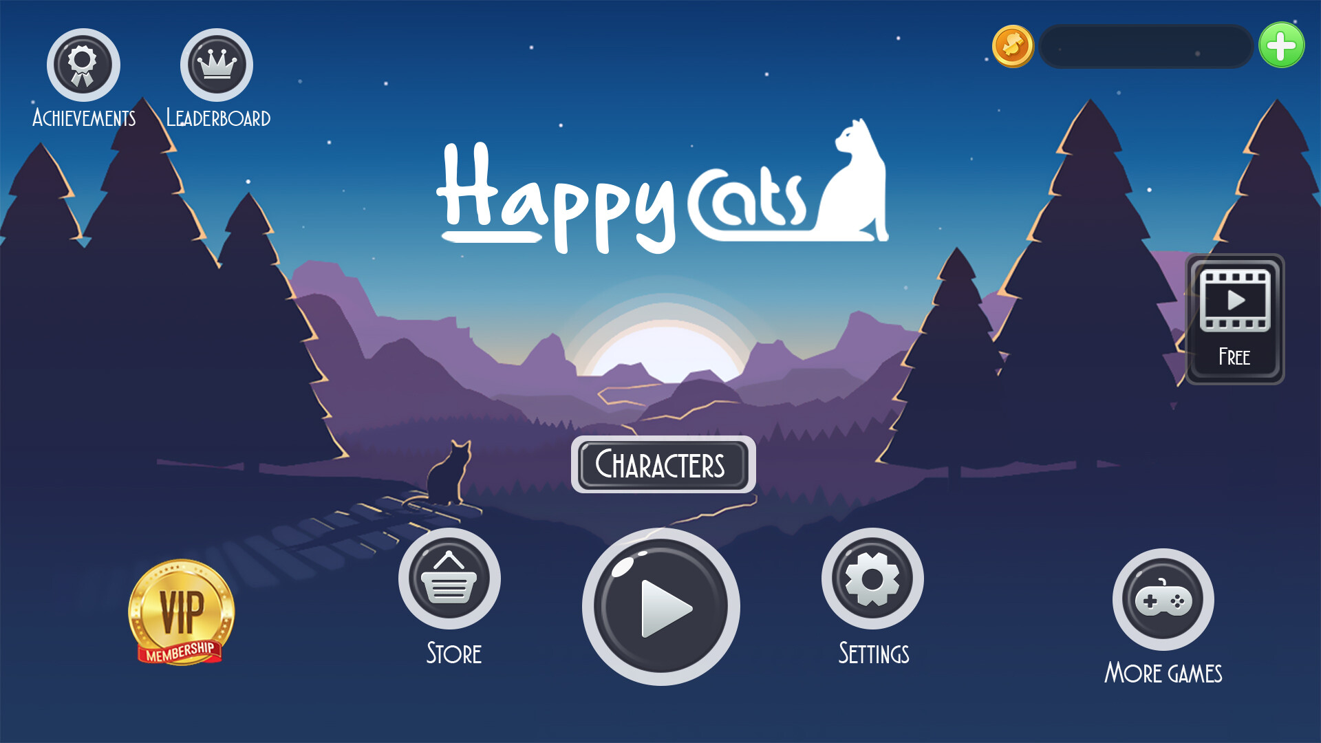 ArtStation - Happy Cats UI/UX Work