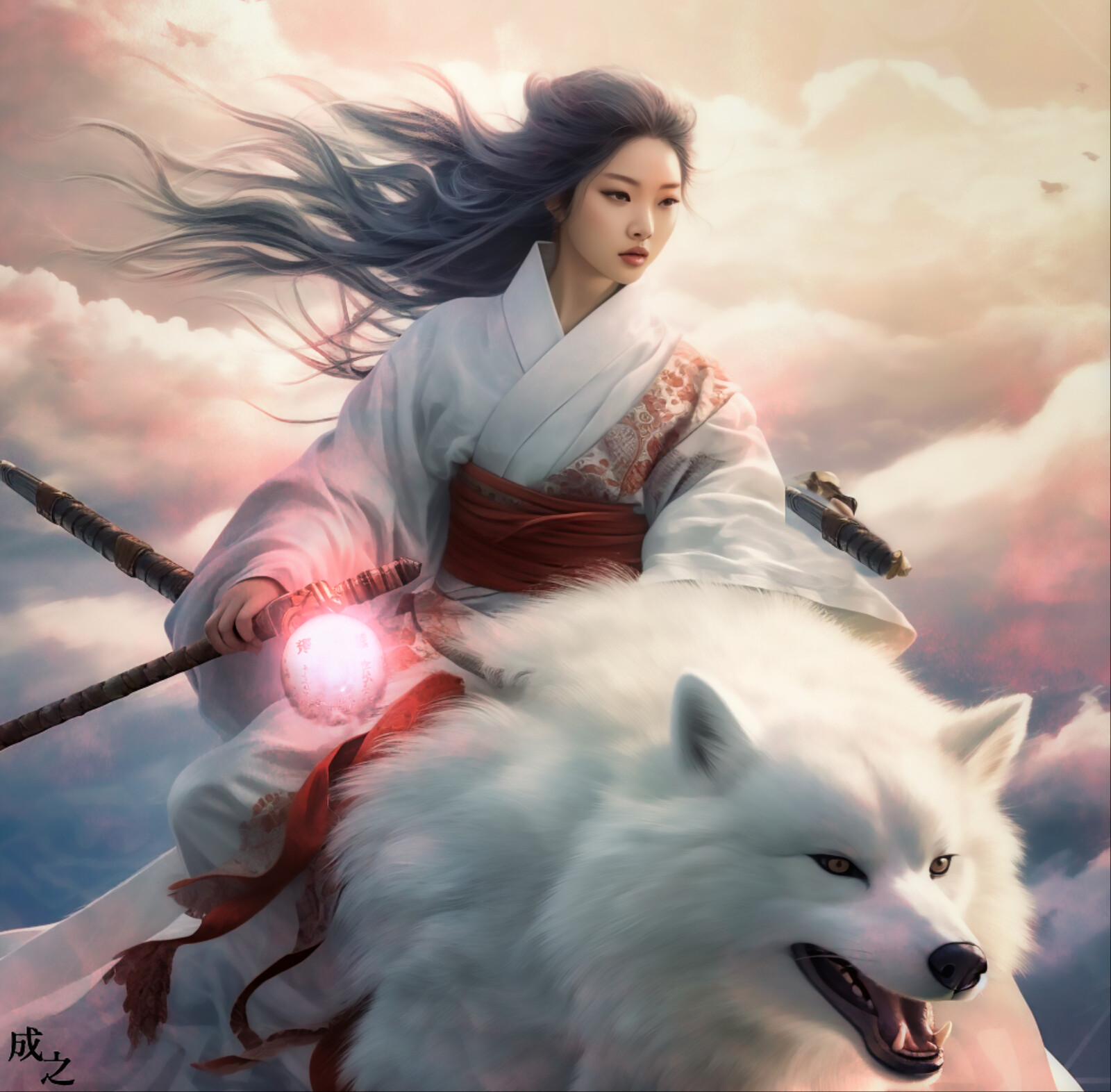 NARIYUKI SHIMAMOTO - Dakini-Ten (Japanese female demon who later become a goddess of bountiful ...