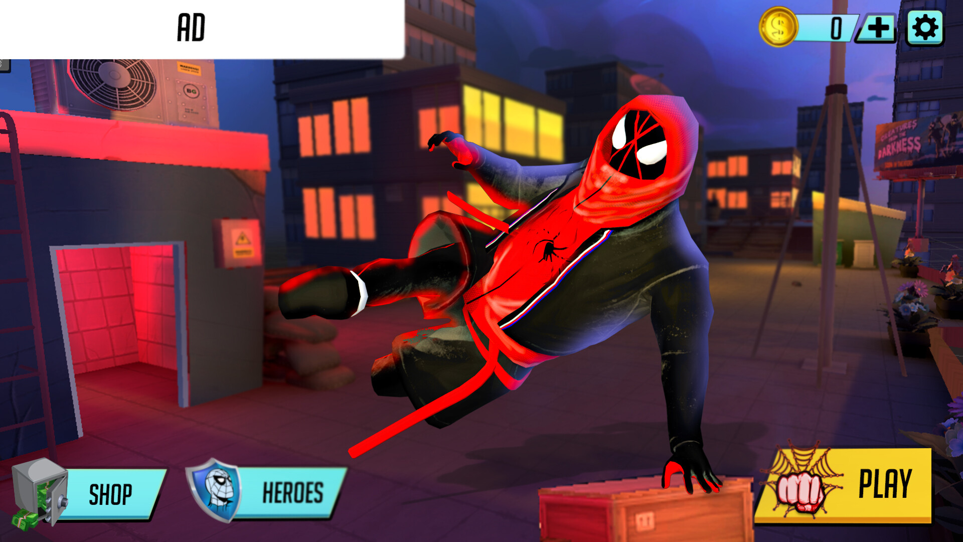 ArtStation - Stylized Environment for Spider Hero Game(Mobile Game)