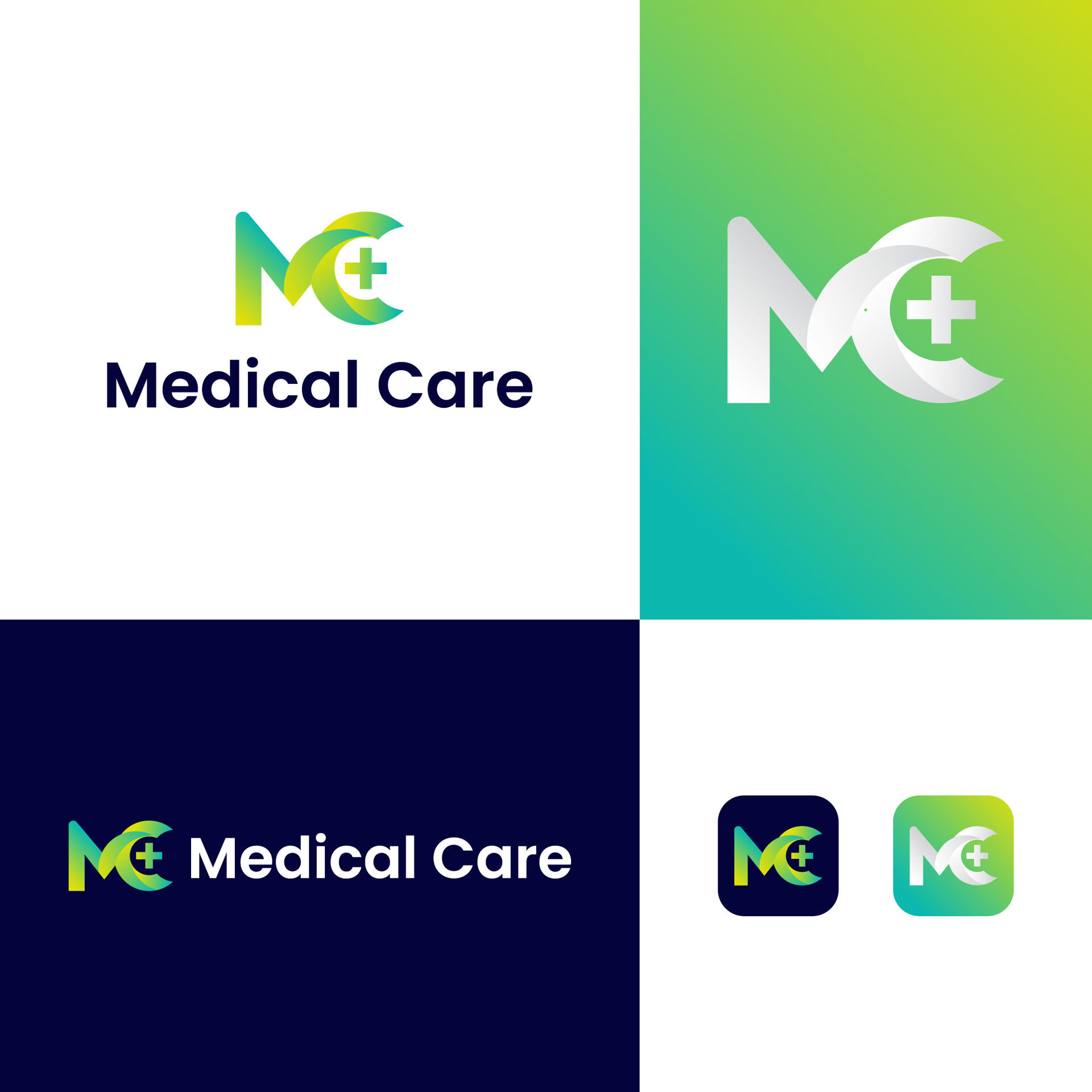ArtStation - Medical Care Logo Design