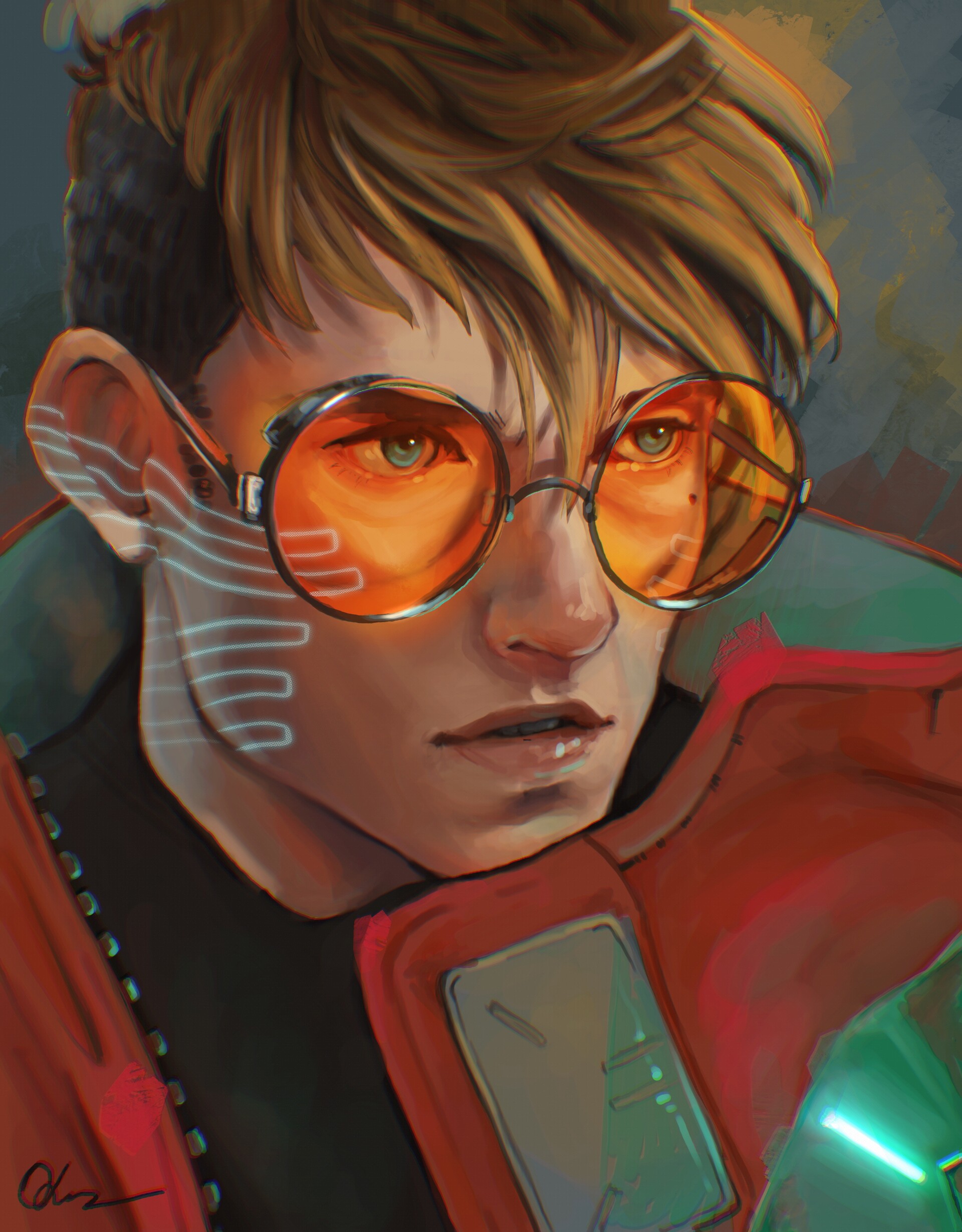 ArtStation - Portrait - Vash the Stampede Fanart