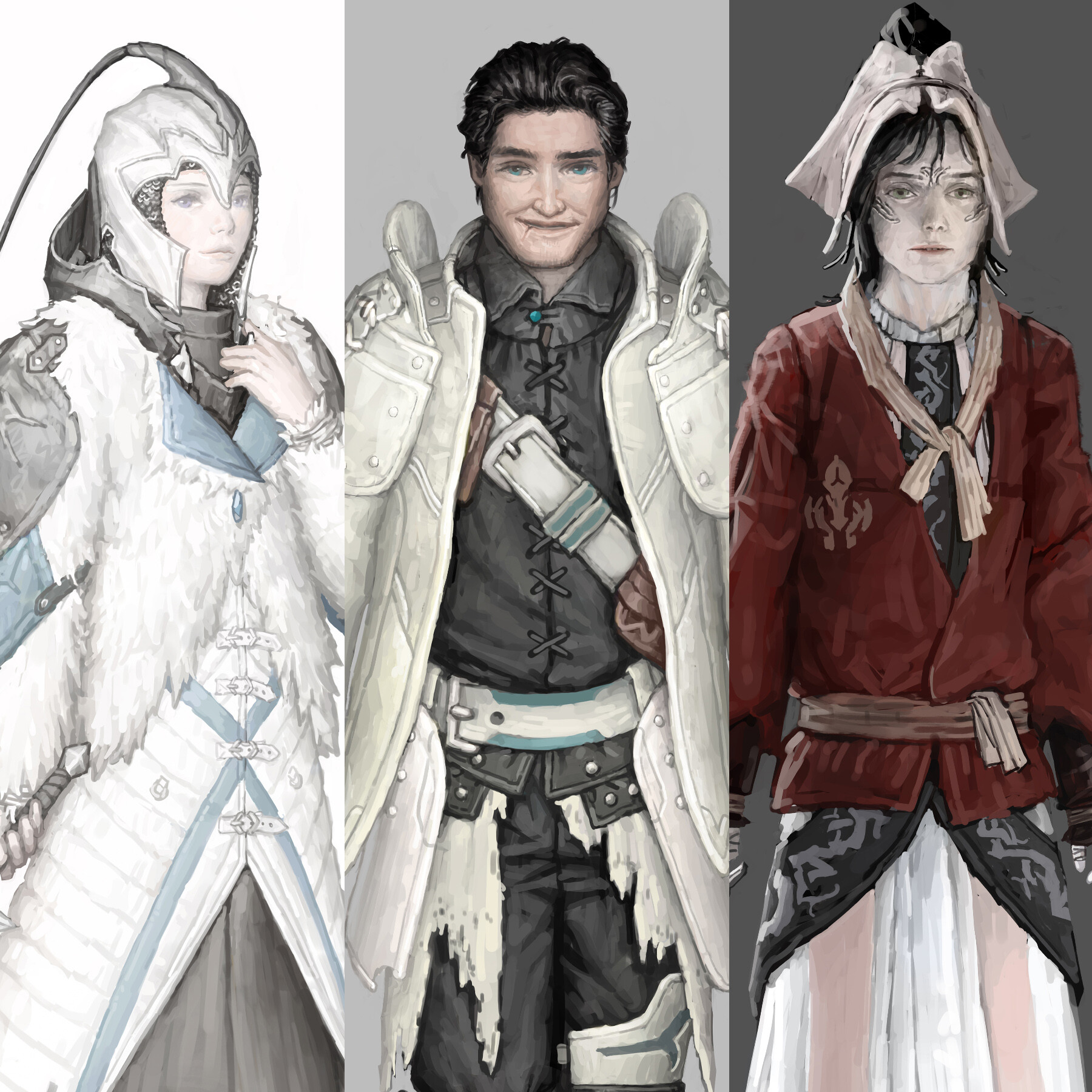 ArtStation - medieval fantasy character concept / 중세 판타지 캐릭터 컨셉