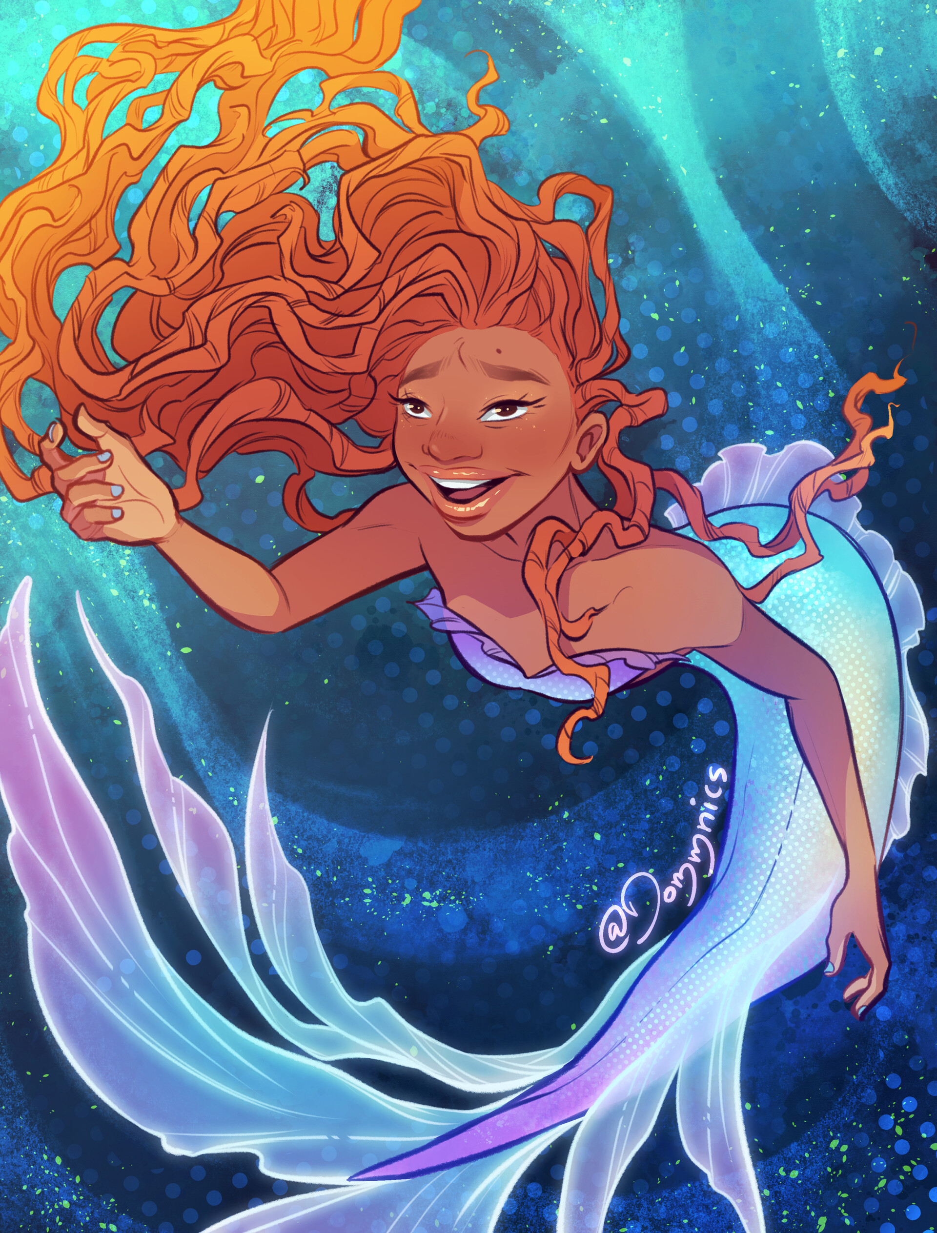 ArtStation - Disney | Halle Bailey as Ariel | "Wish I Could Be..."