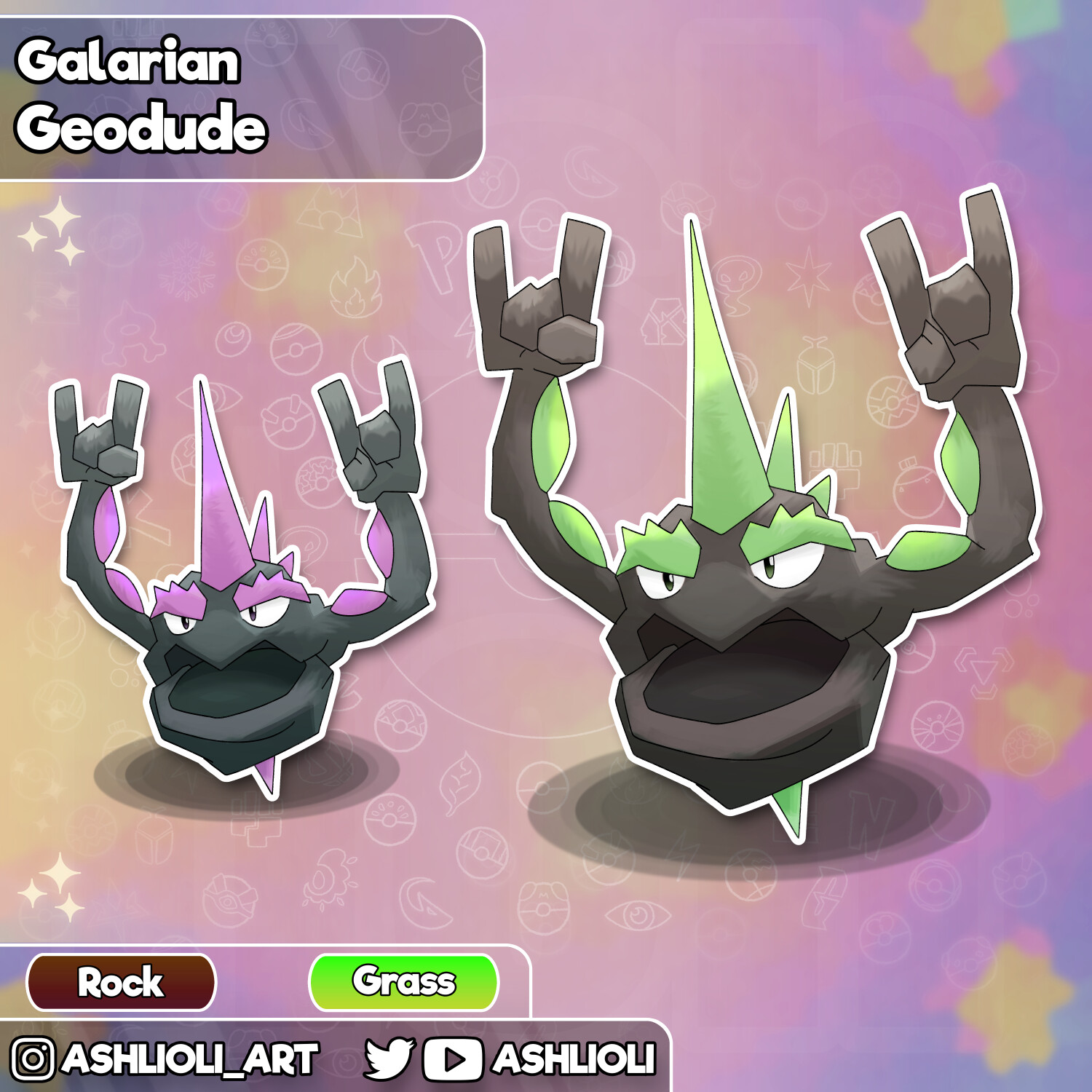 ArtStation - Gen 8 Regional Fakemon