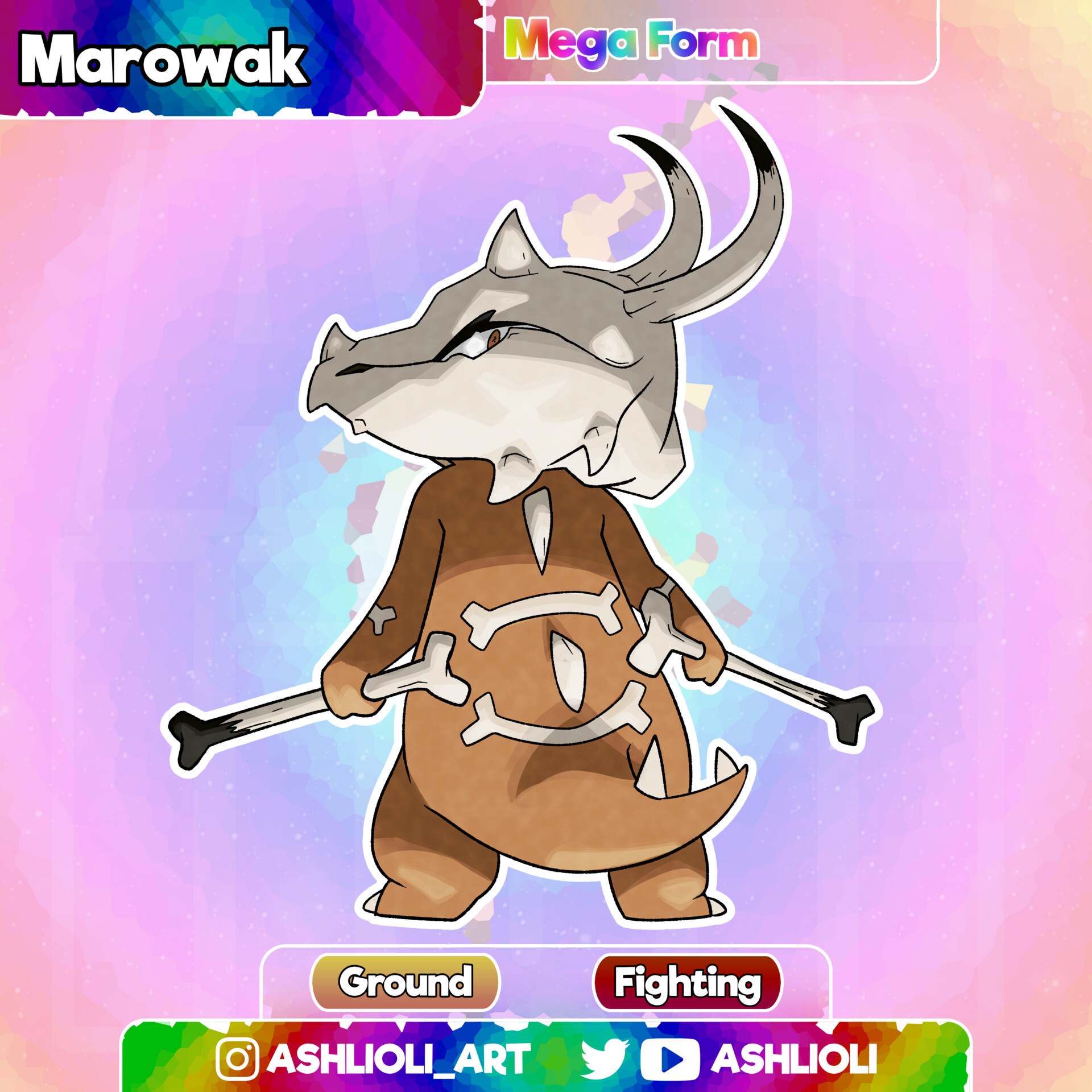 mega marowak concept