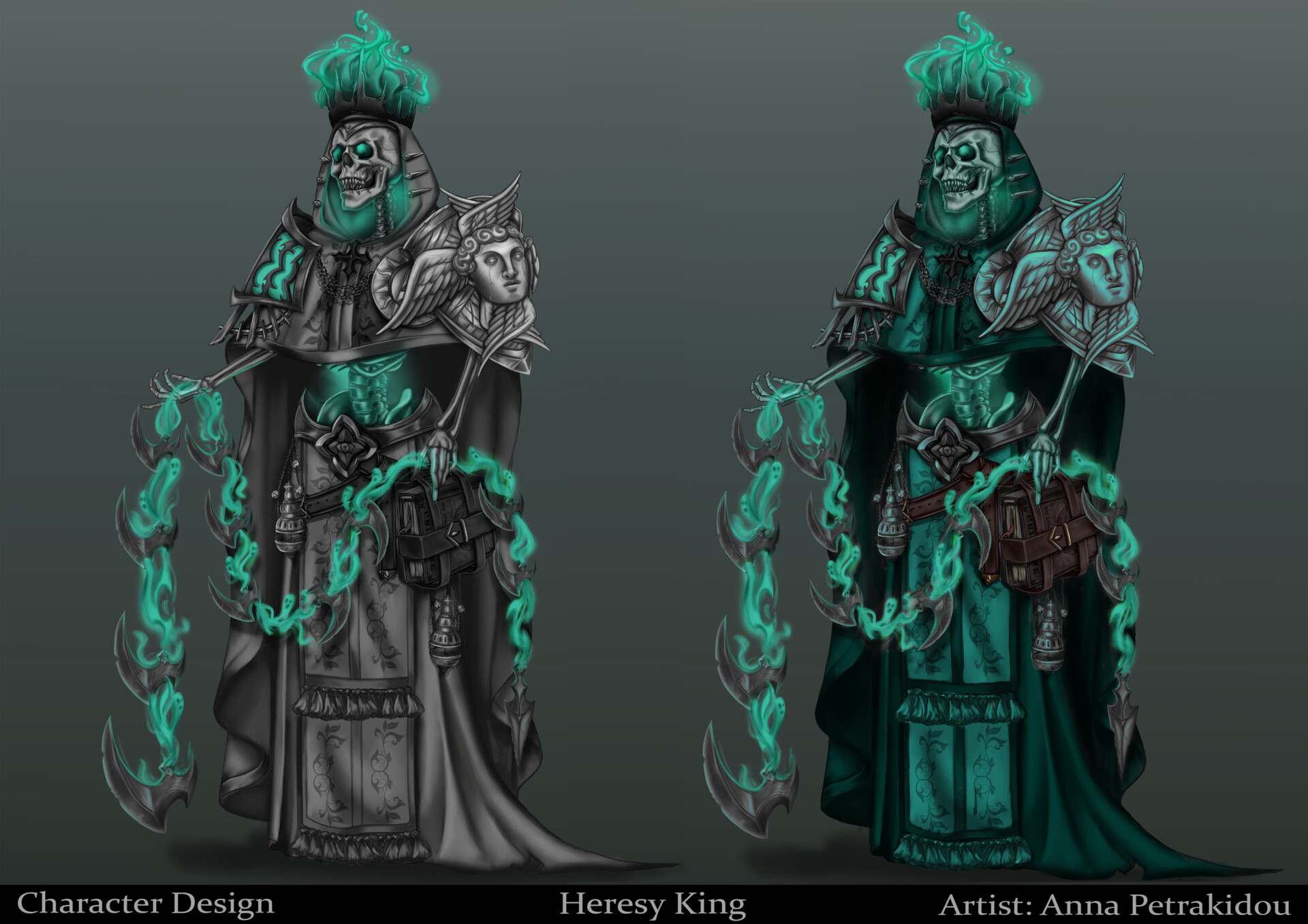 ArtStation - Heresy Skull King Final Concept