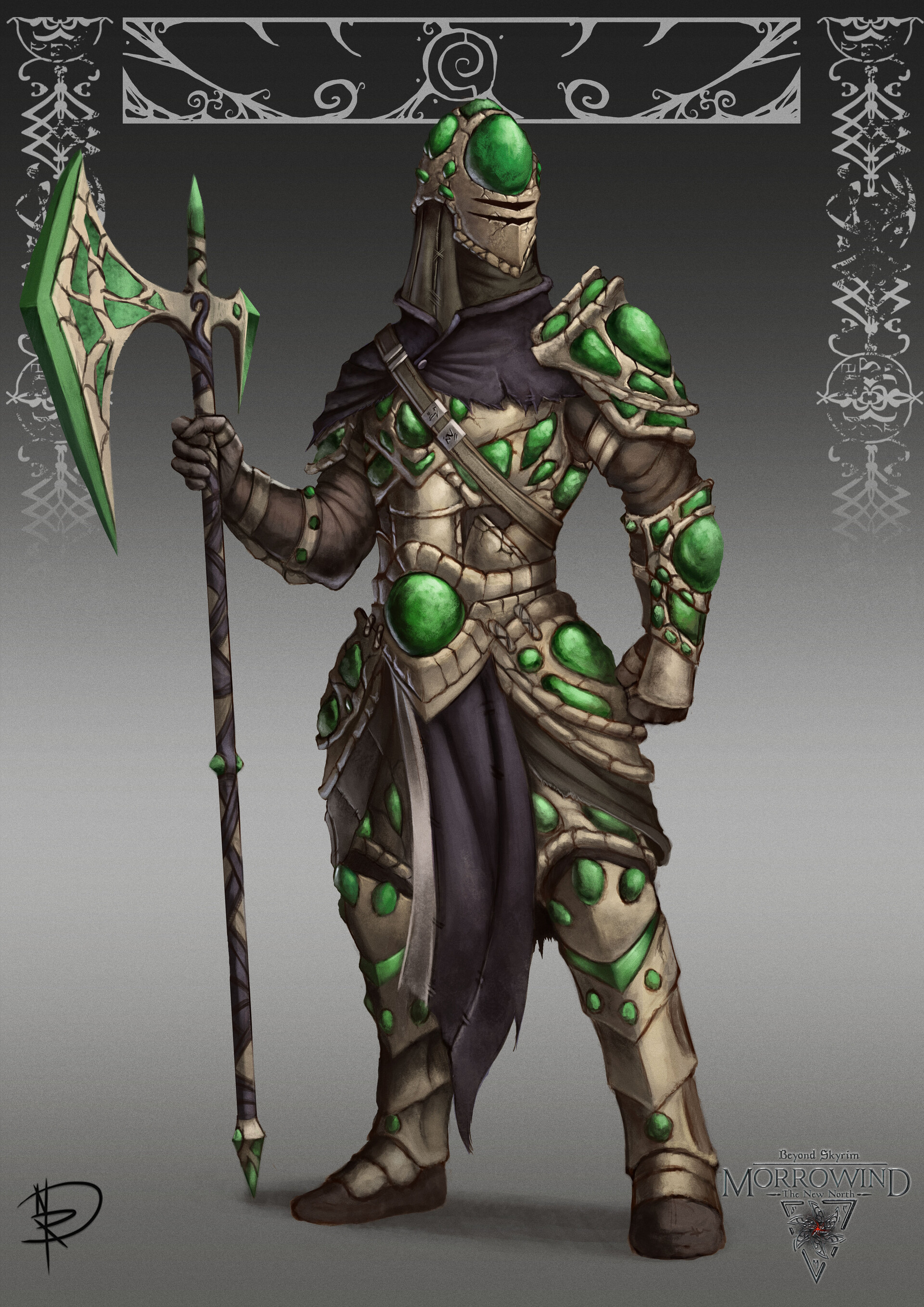 Glass Armor Skyrim Male