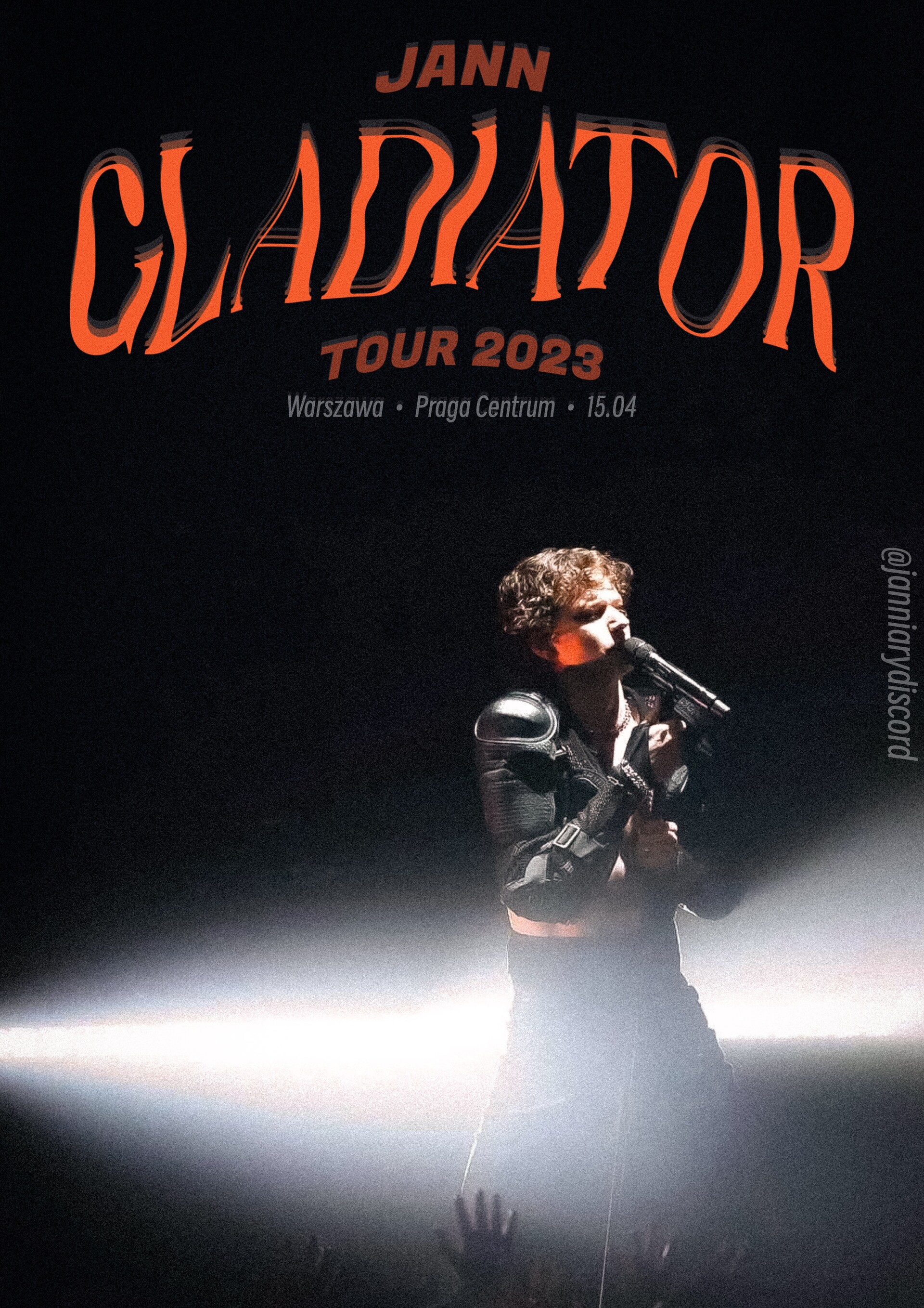 ArtStation - Jann Gladiator Tour Poster #1