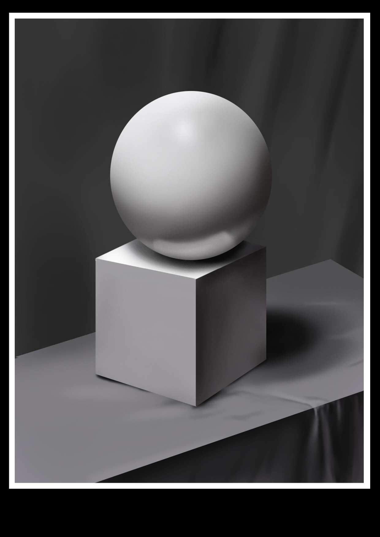 ArtStation - Theory of shaping, lighting, and composition work