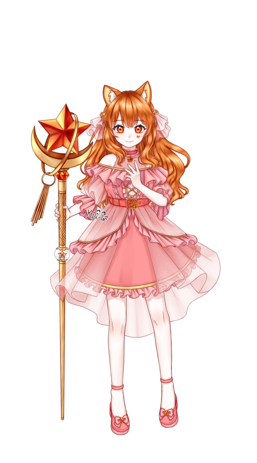 ArtStation - character standing illust