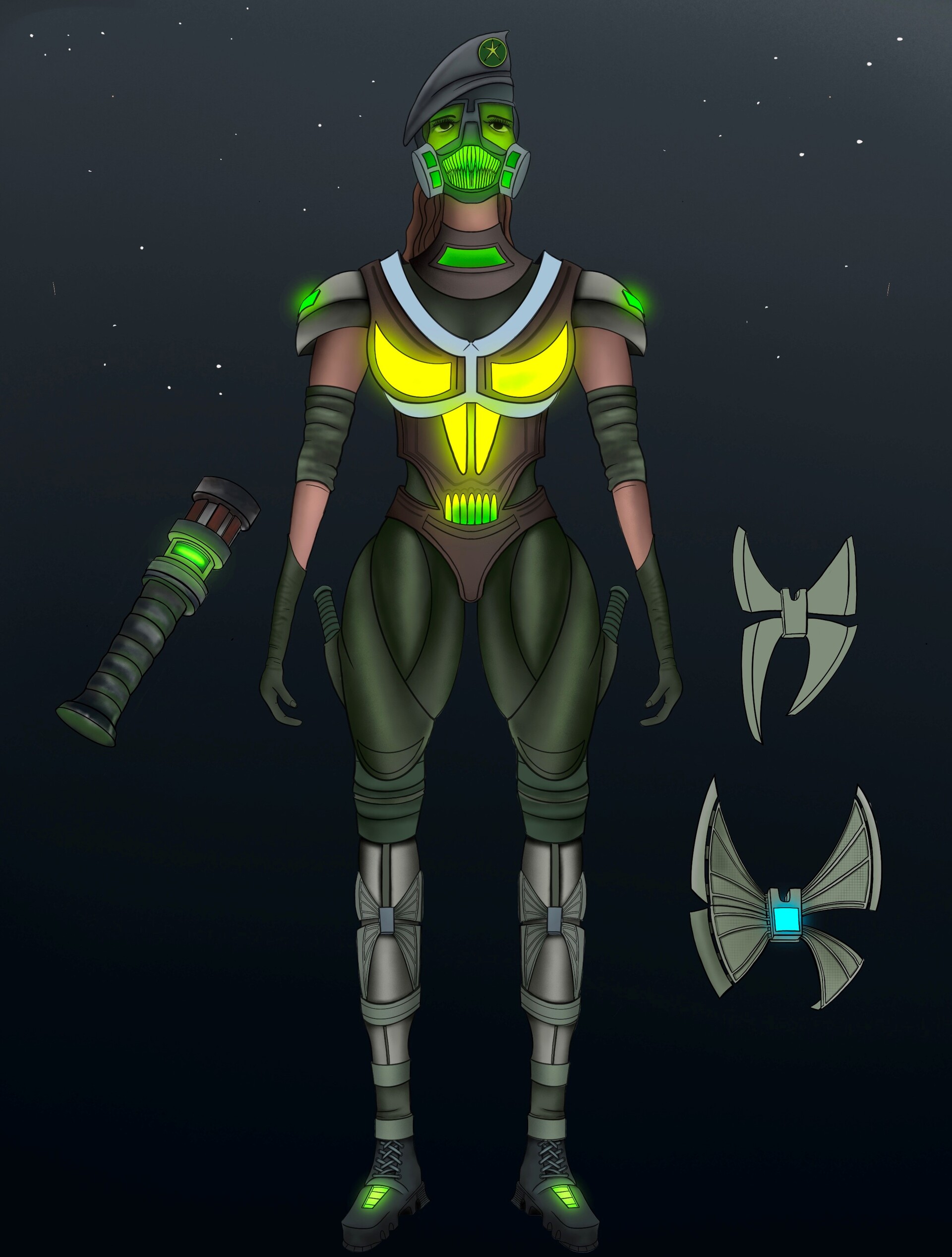 ArtStation - Space Warrior