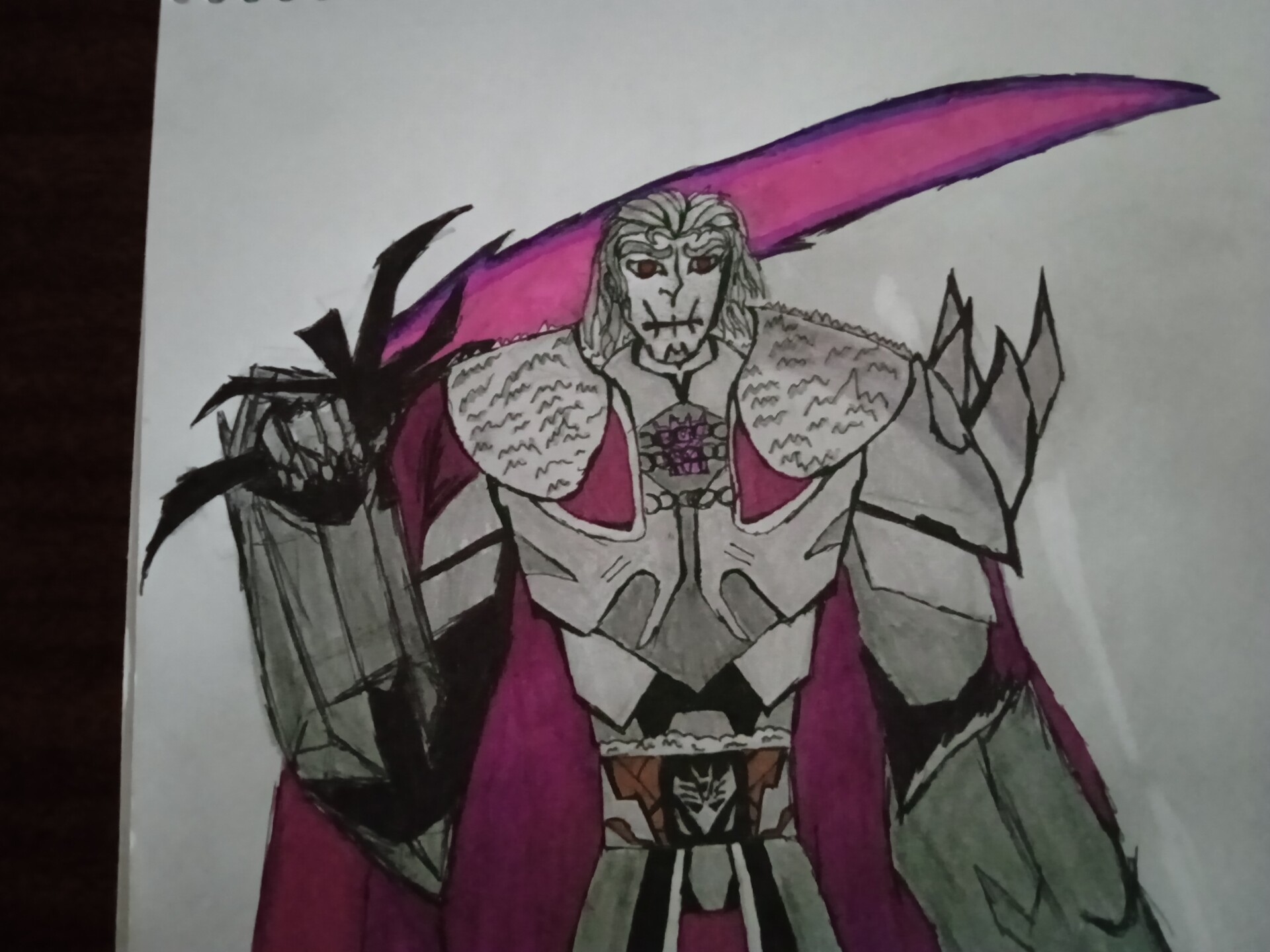 ArtStation - "Metal knight" Lord Megatron