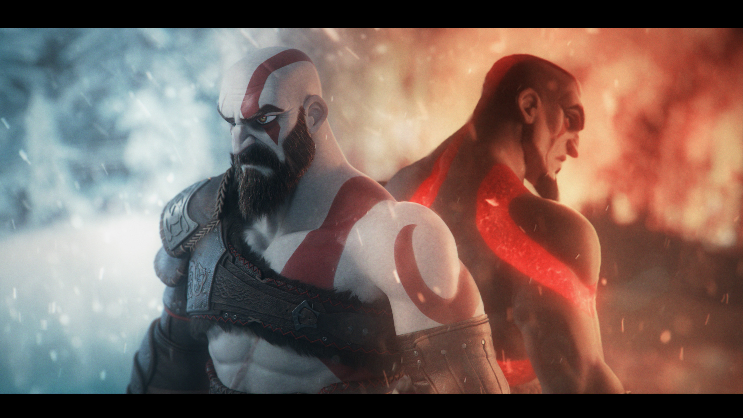 Kratos by Julen Urrutia : r/GodofWar