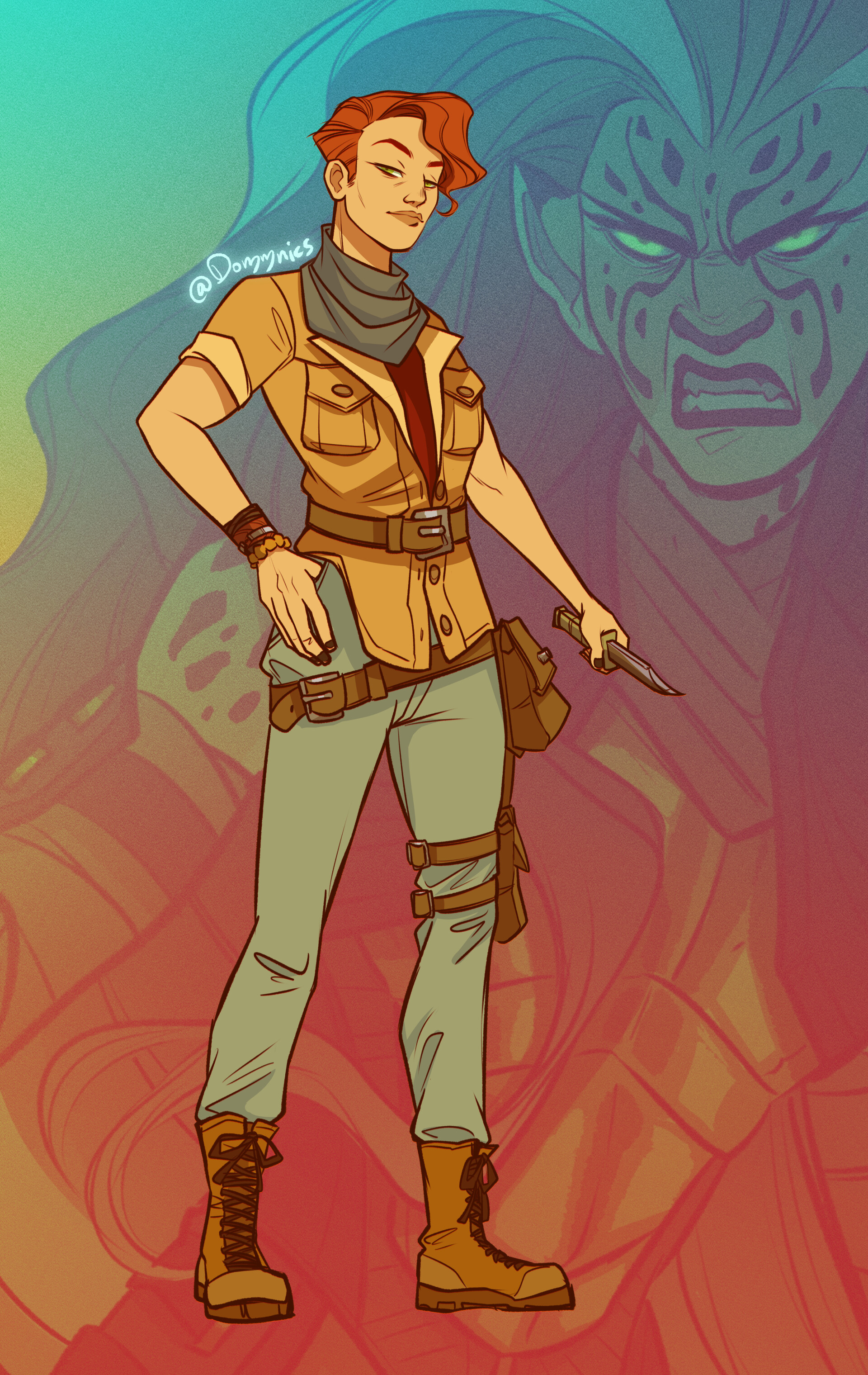 Dominic Bustamante - DC | Wonder Woman Redesigns | Barbara Minerva/Cheetah