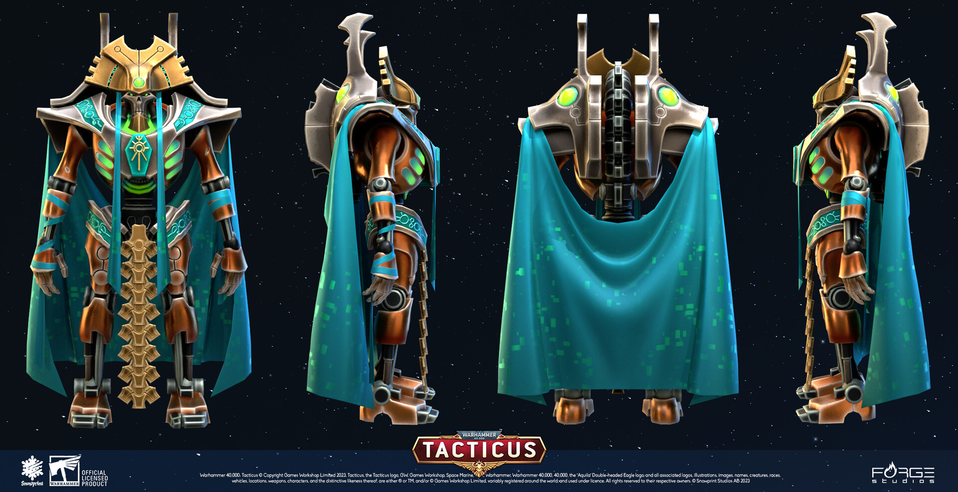 FORGE STUDIOS - Warhammer 40k: Tacticus - Anuphet