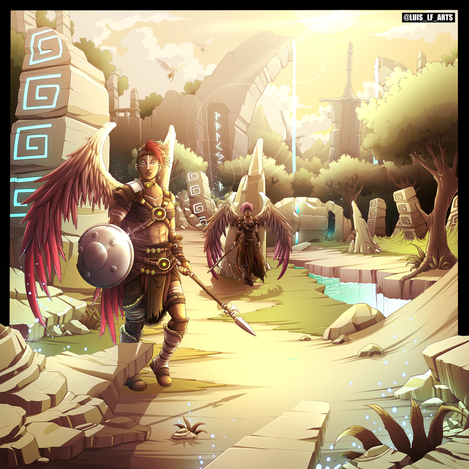 ArtStation - valley of the valkyries