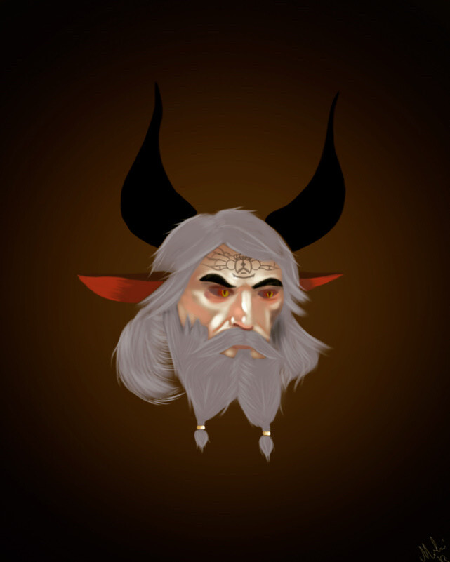 ArtStation - The Old Demon