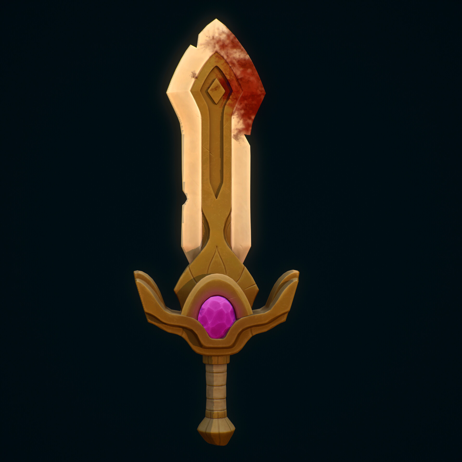 ArtStation - Stylized Paladin Sword