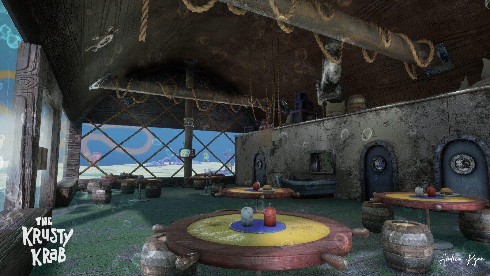 ArtStation - The Krusty Krab