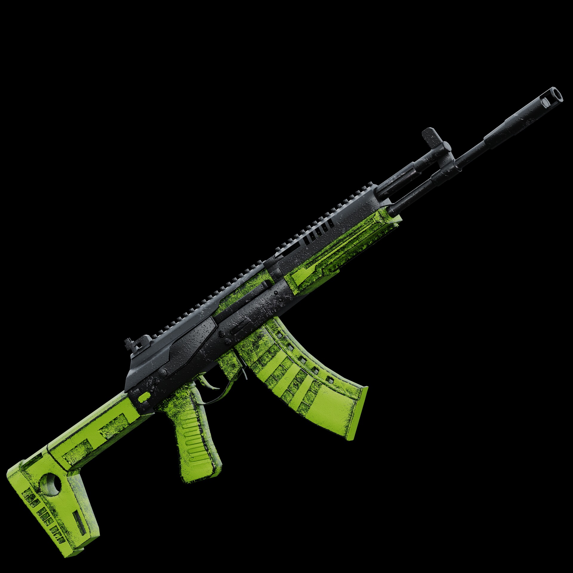 ArtStation - AK-12 assault rifle.