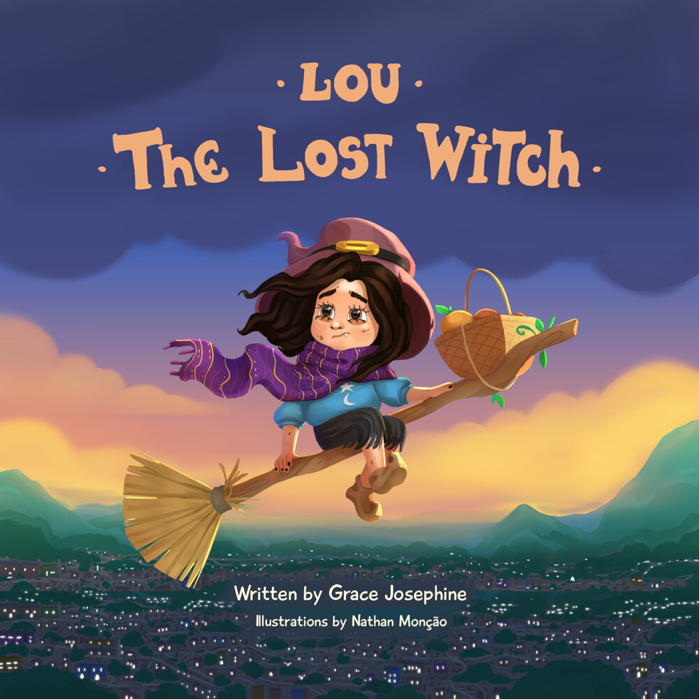 ArtStation - Lou The Lost Witch | Children's Book