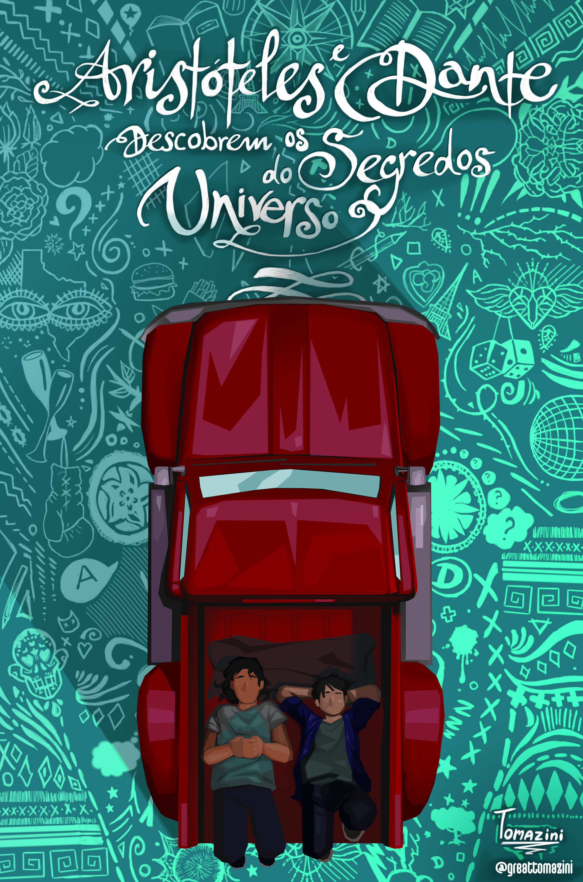 ArtStation - Recreating book covers I've never read