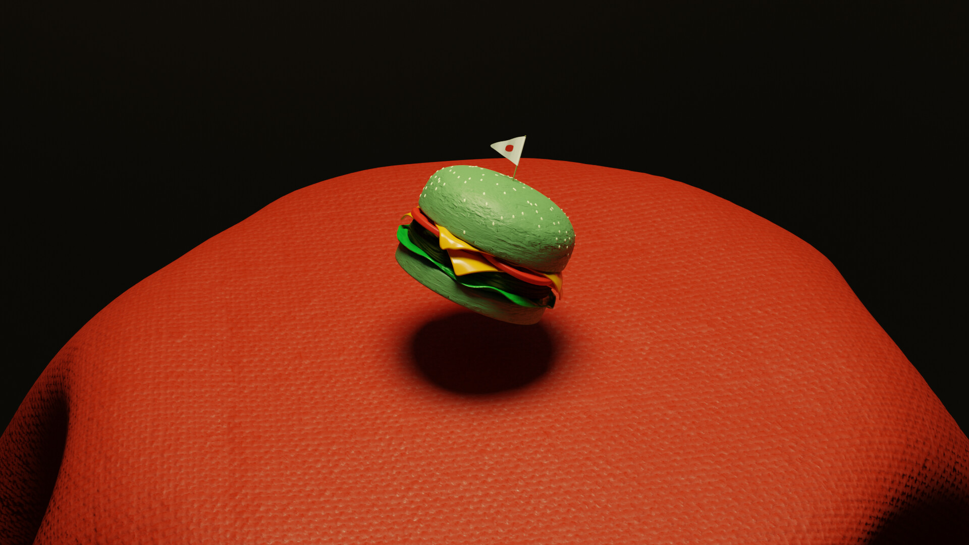 ArtStation - 3D Model Burger