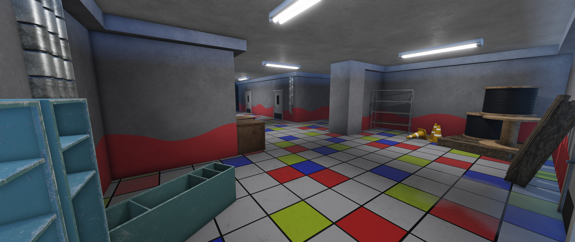 ArtStation - Scary Game Scene